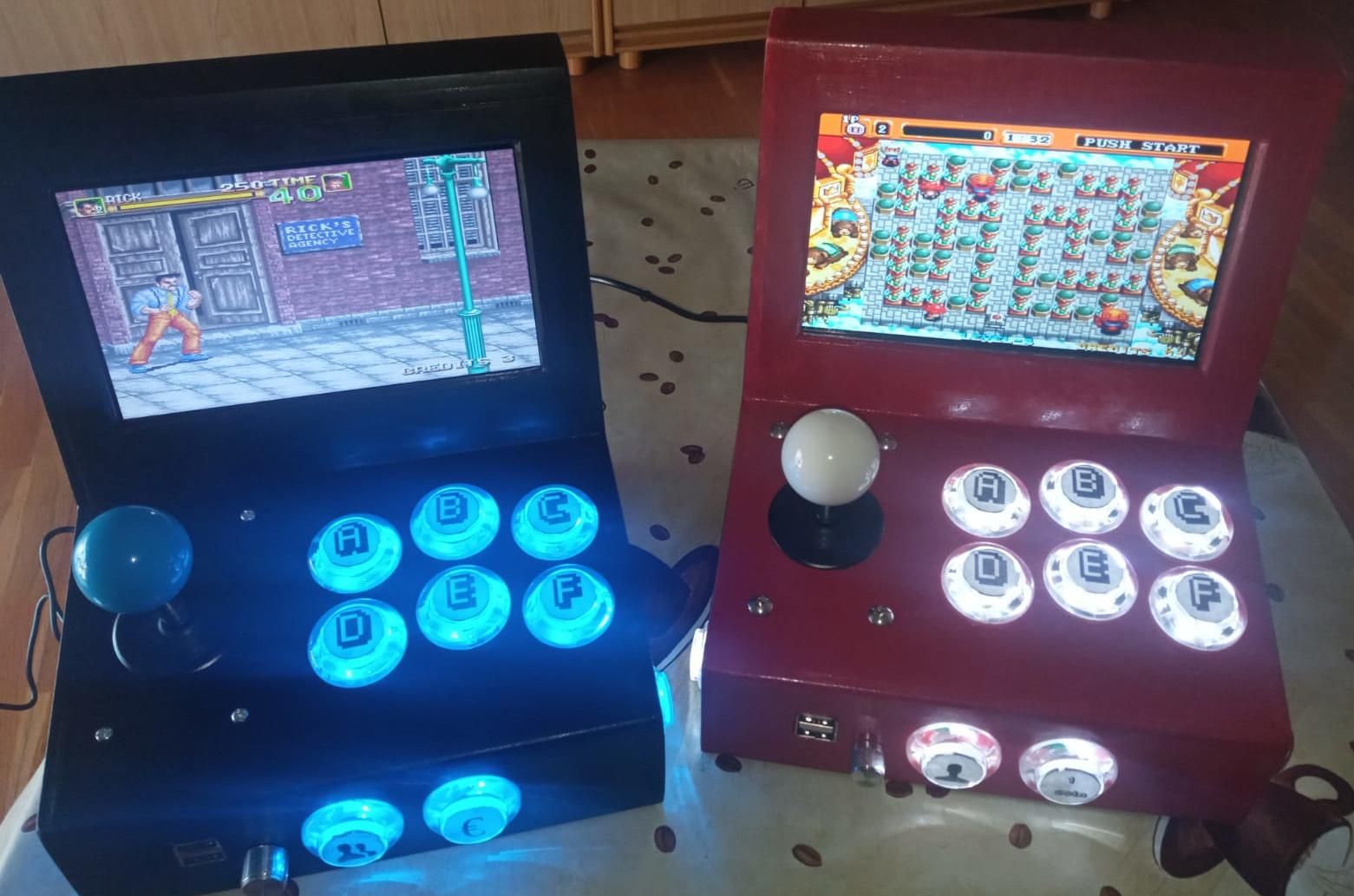Mini Arcade Bartop Raspberry Pi Pantalla 7" : 23 Steps (with Pictures) - Instructables