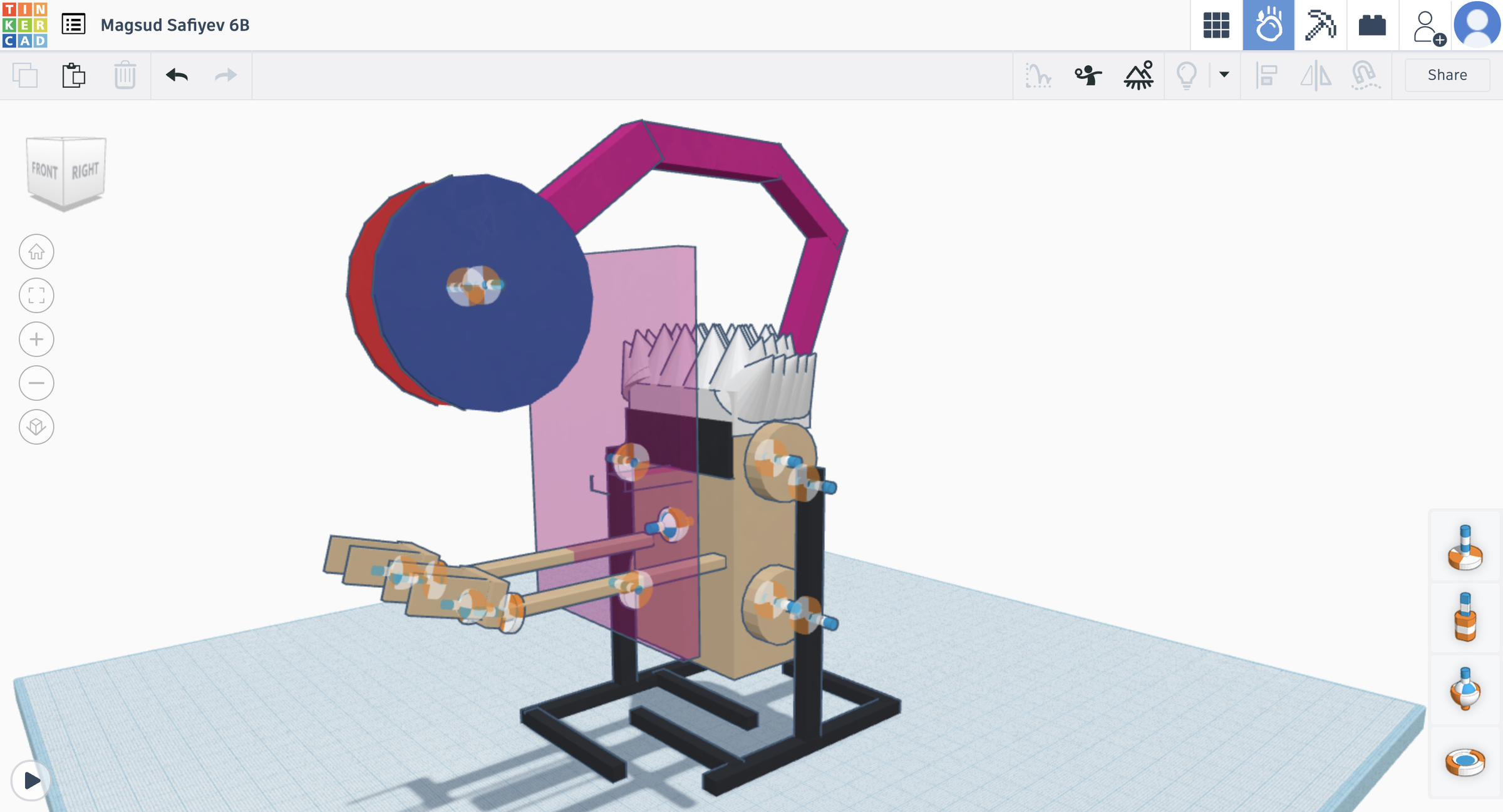 Tinkercad Robotics for School: SIMLAB KOMBAT! (virtual Walking Robots ...