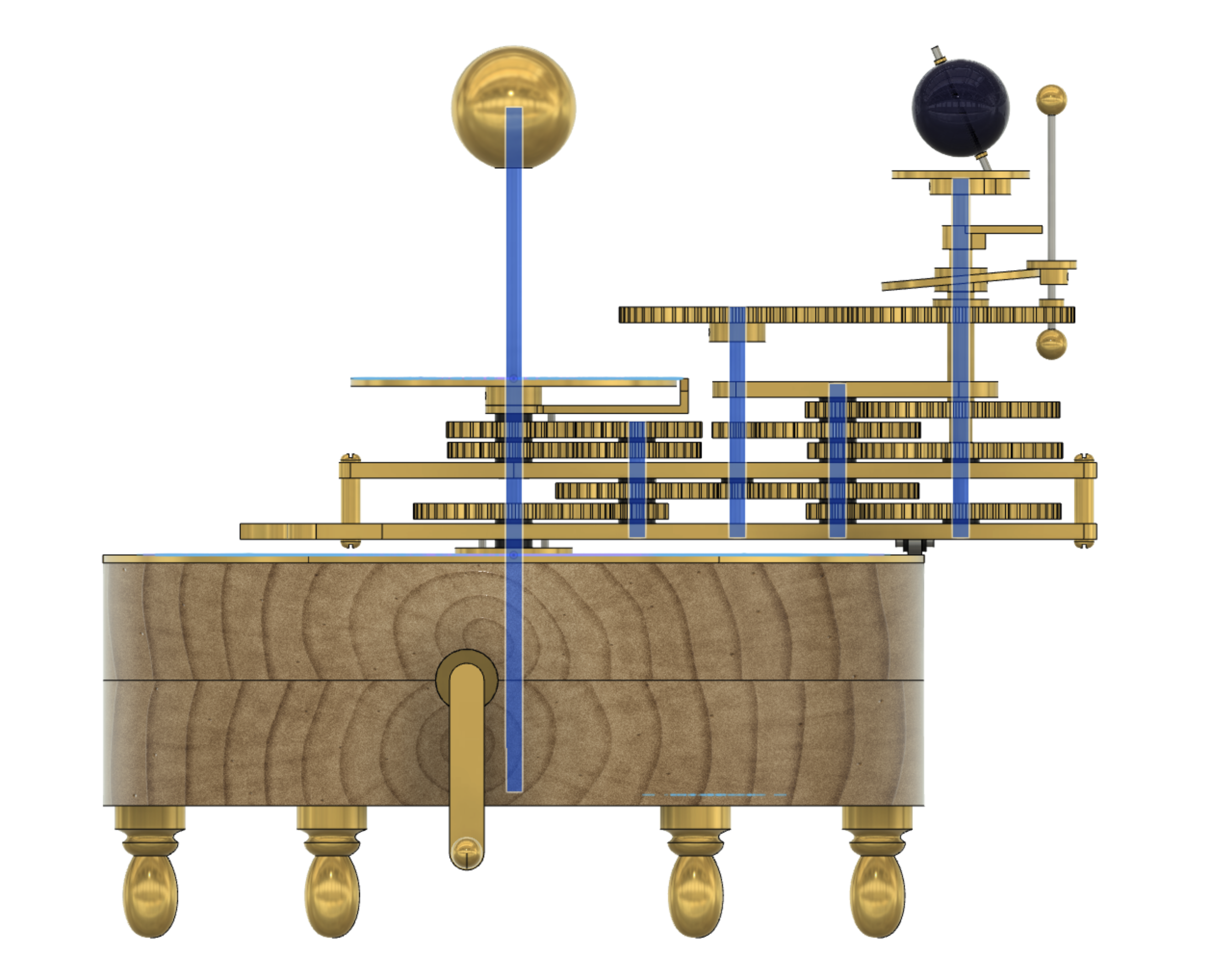 Orrery (Earth, Moon, and Sun) : 28 Steps (with Pictures) - Instructables