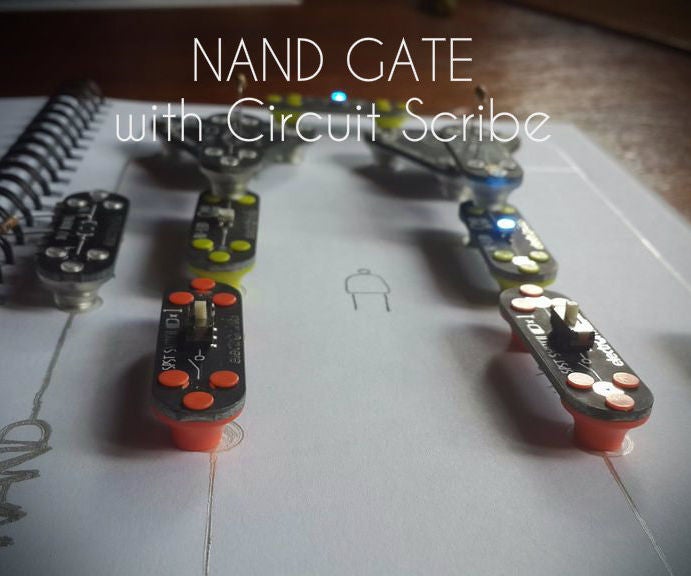 NAND Gate Logic Using Circuit Scribe : 3 Steps (with Pictures) - Instructables