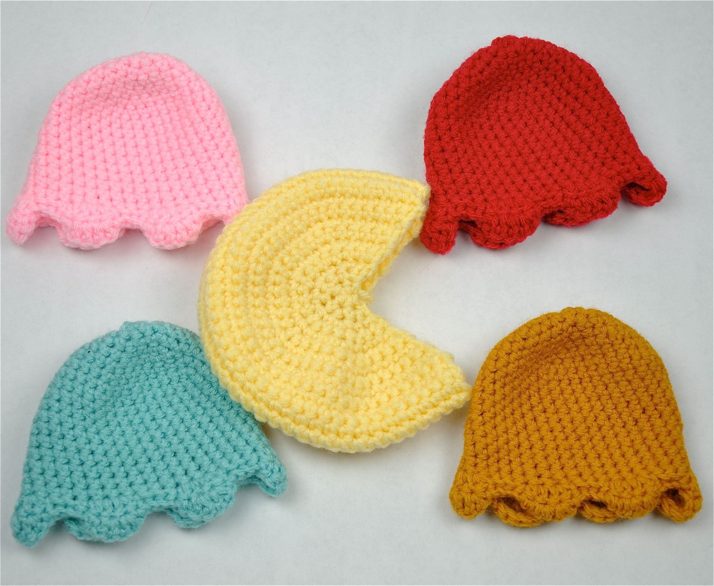 Crochet Pac-Man and Ghosts : 6 Steps (with Pictures) - Instructables