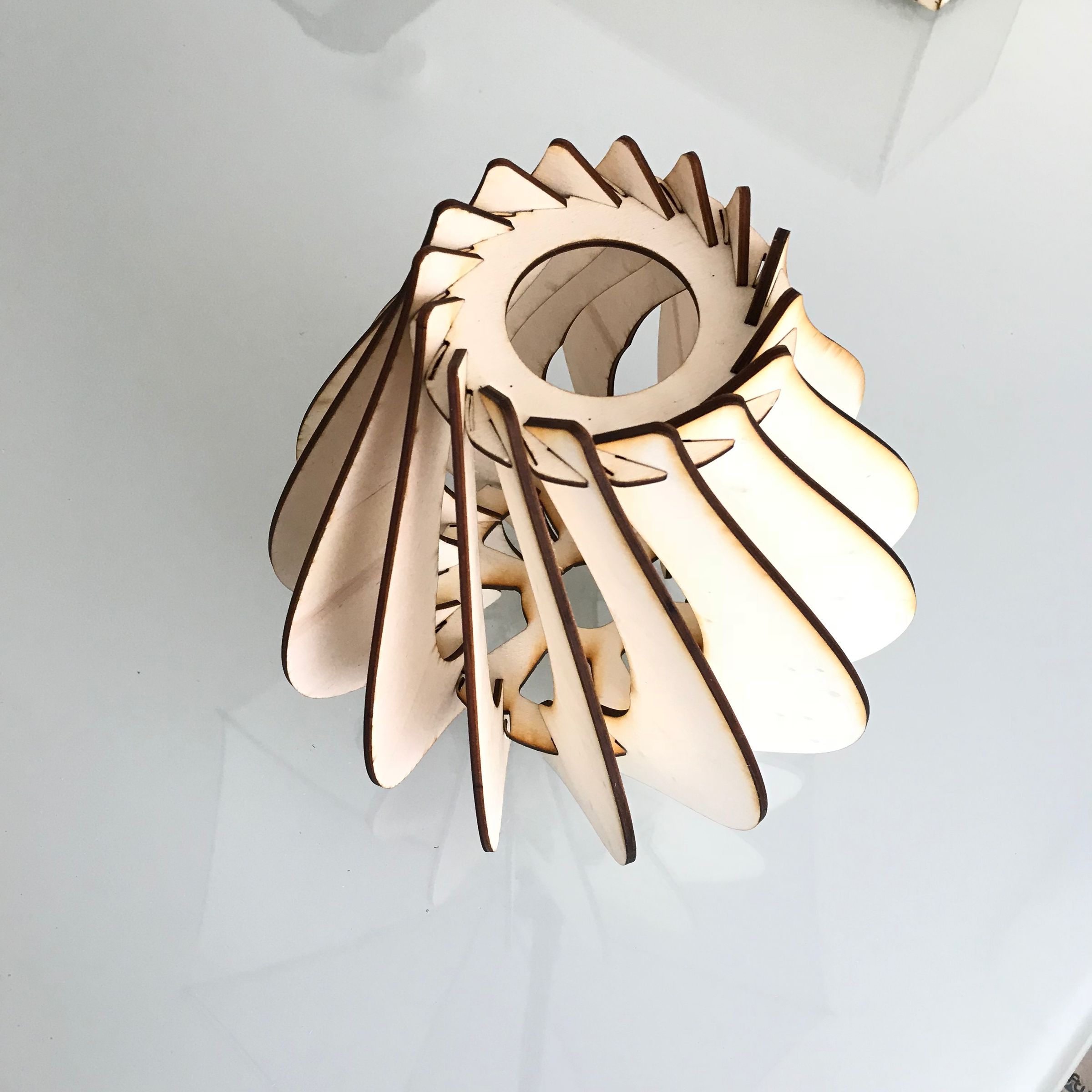 Laser Cutted Lamp - 3mm - Model 001 : 7 Steps (with Pictures ...