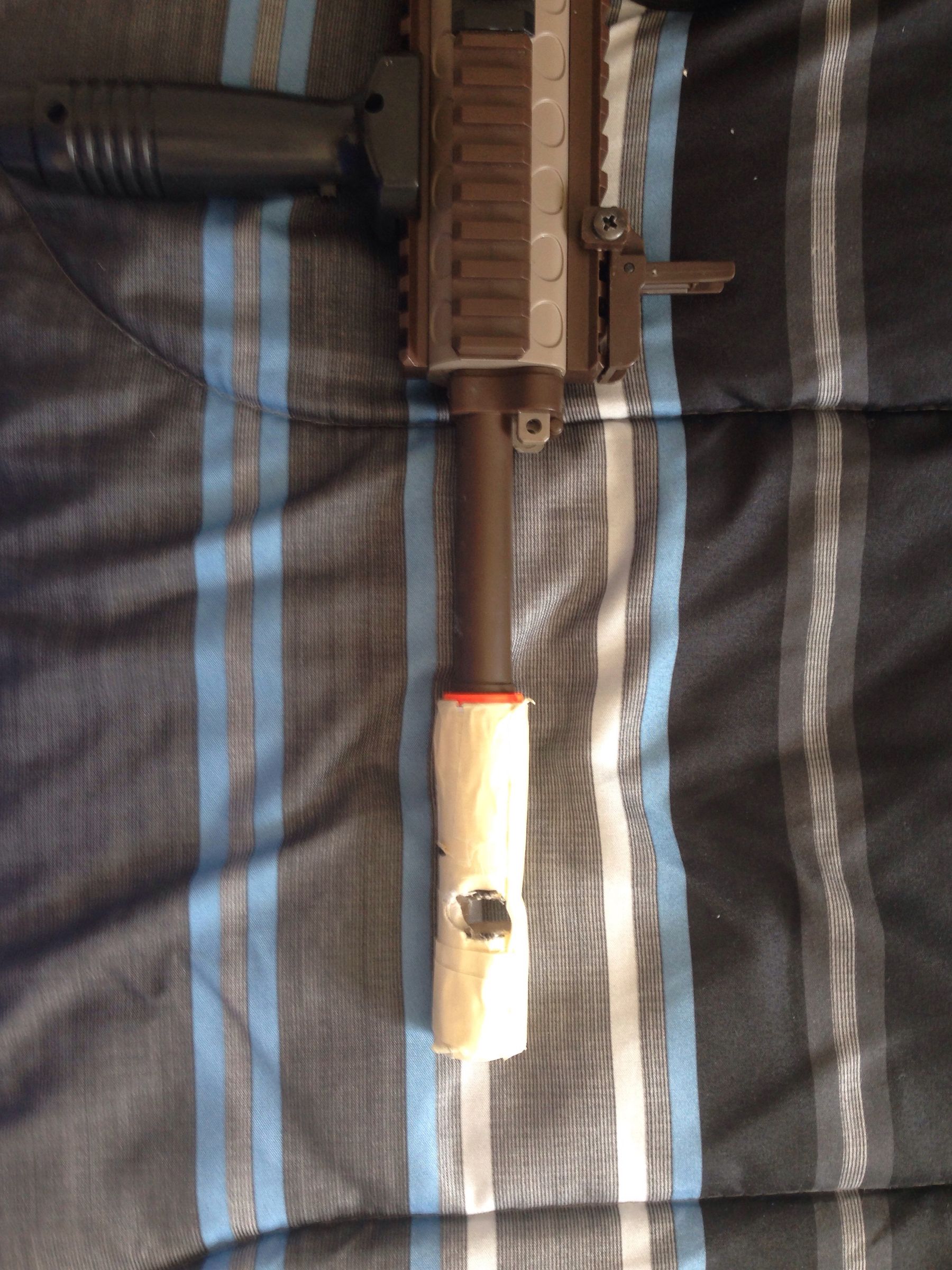 Custom Airsoft Muzzle Break (not Complete) : 3 Steps - Instructables