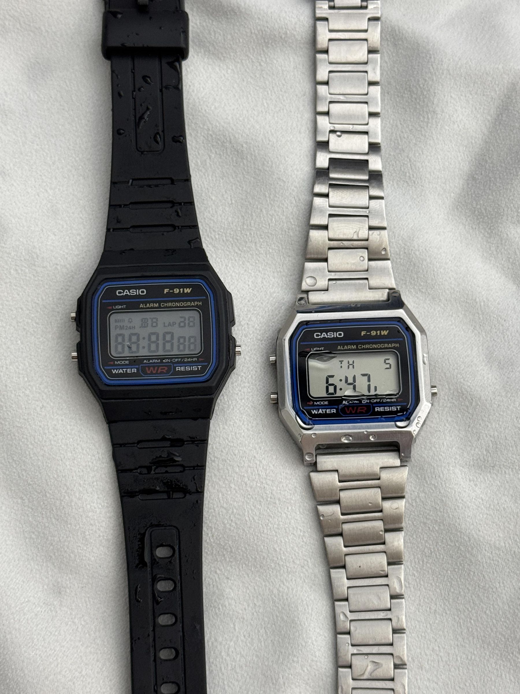 Casio F-91W Aluminum Case MOD : 6 Steps - Instructables