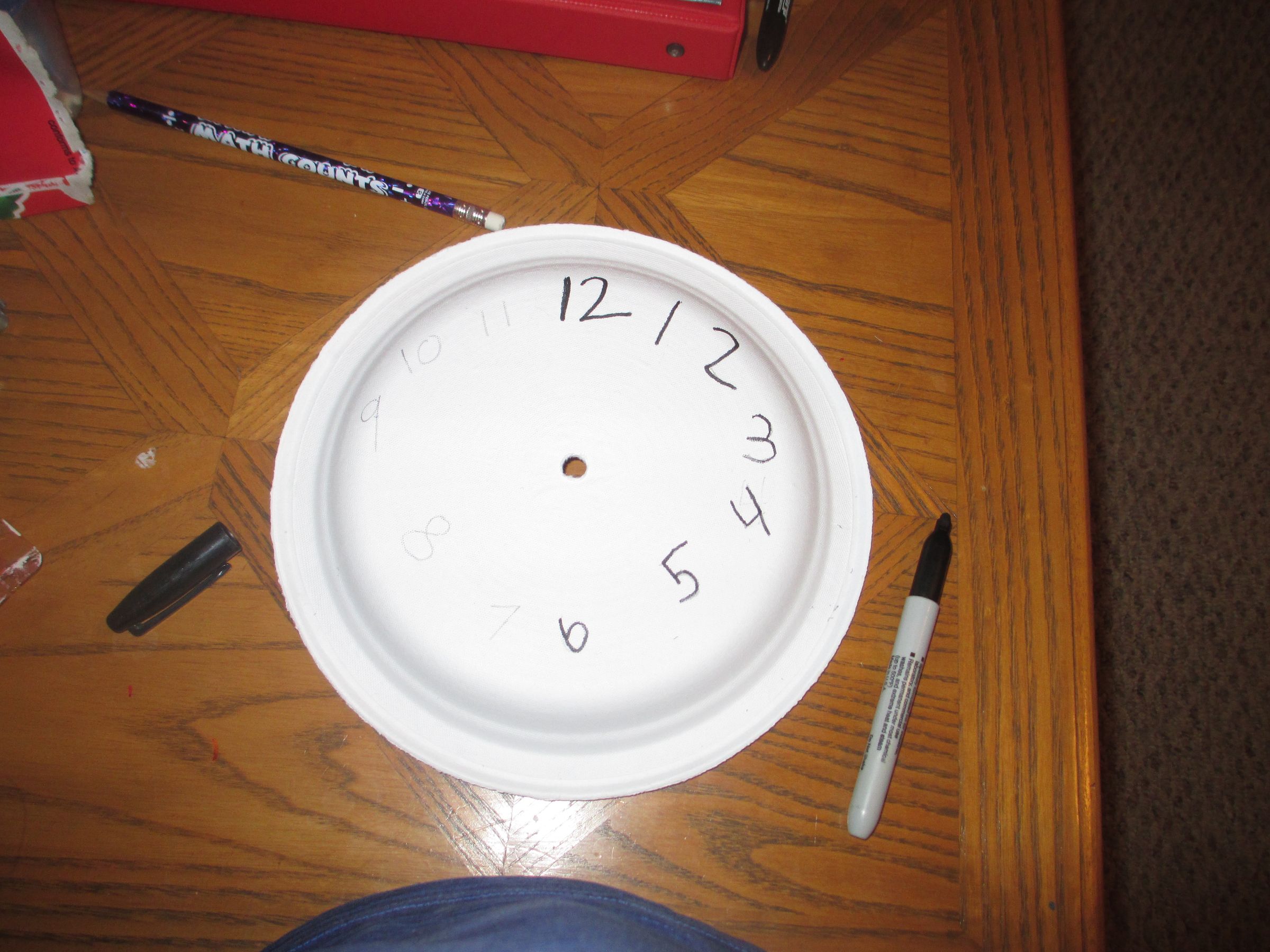 Paper Plate Analog Clocks : 12 Steps (with Pictures) - Instructables