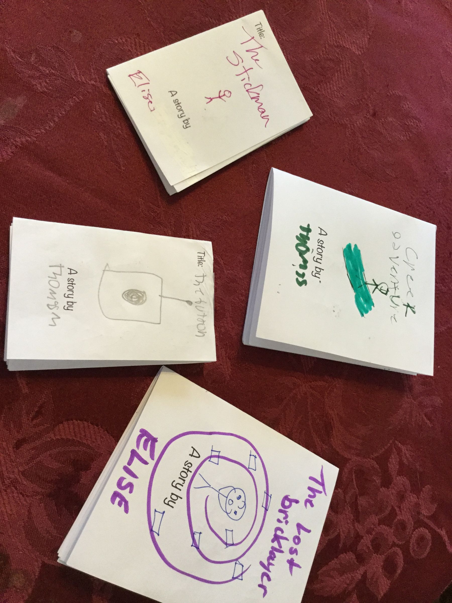 Easy Eight Page Story Book (even If You Have Writer's Block) (with ...