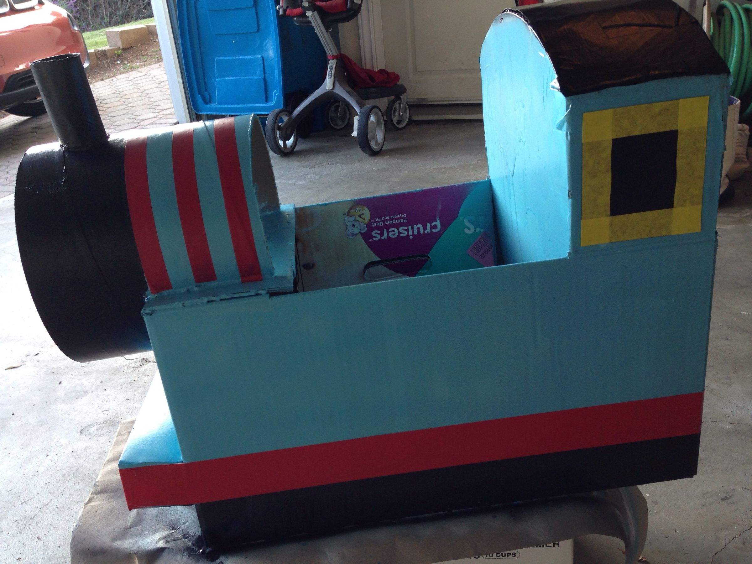 Thomas the Tank Engine Costume : 17 Steps (with Pictures) - Instructables