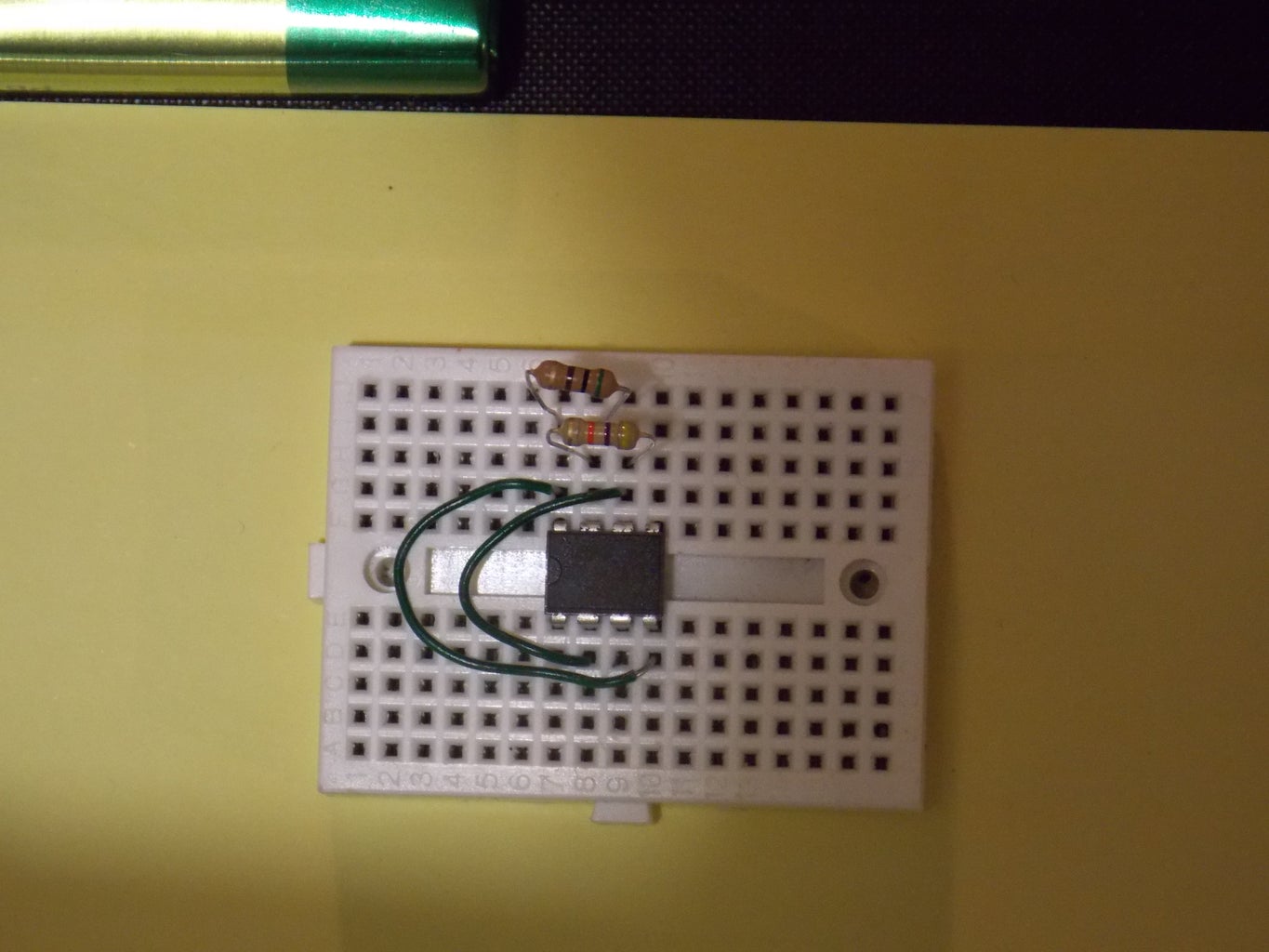 555 Timer Flashing Led 3 Steps Instructables