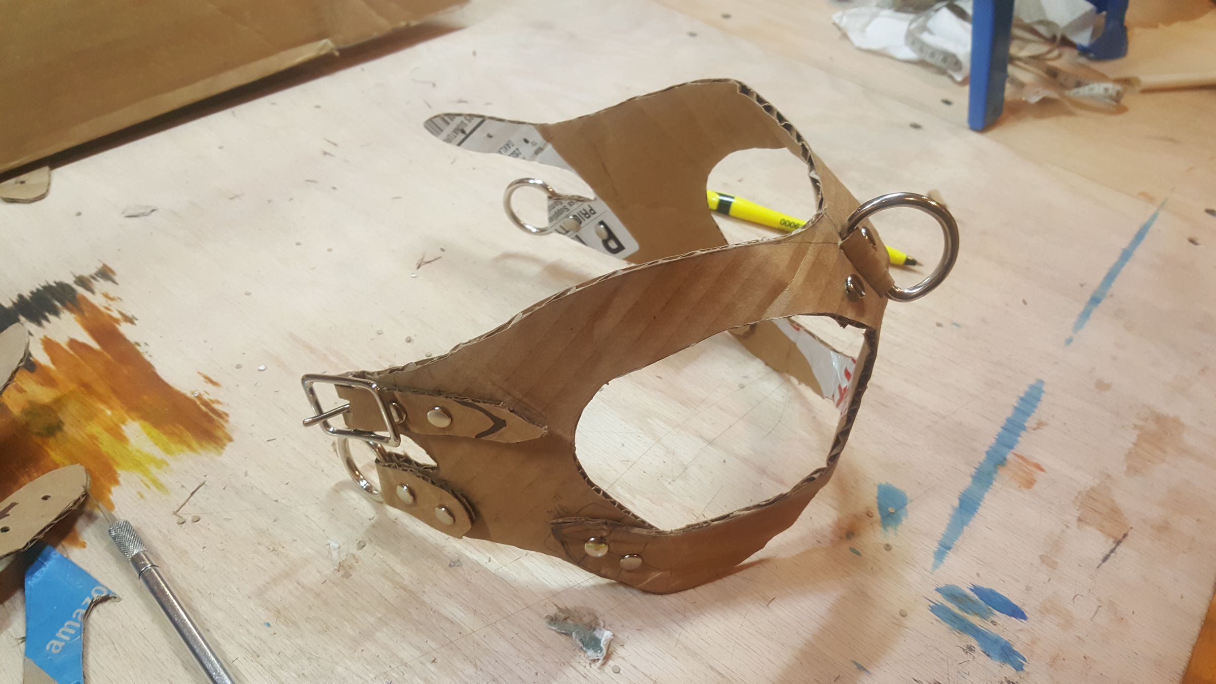 Making a Custom Leather Dog Harness : 17 Steps (with Pictures ...