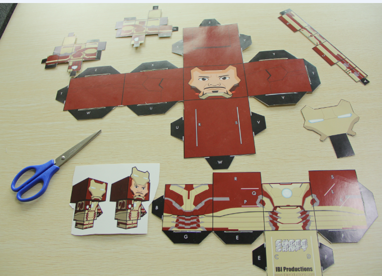 Cubeecraft Iron Man