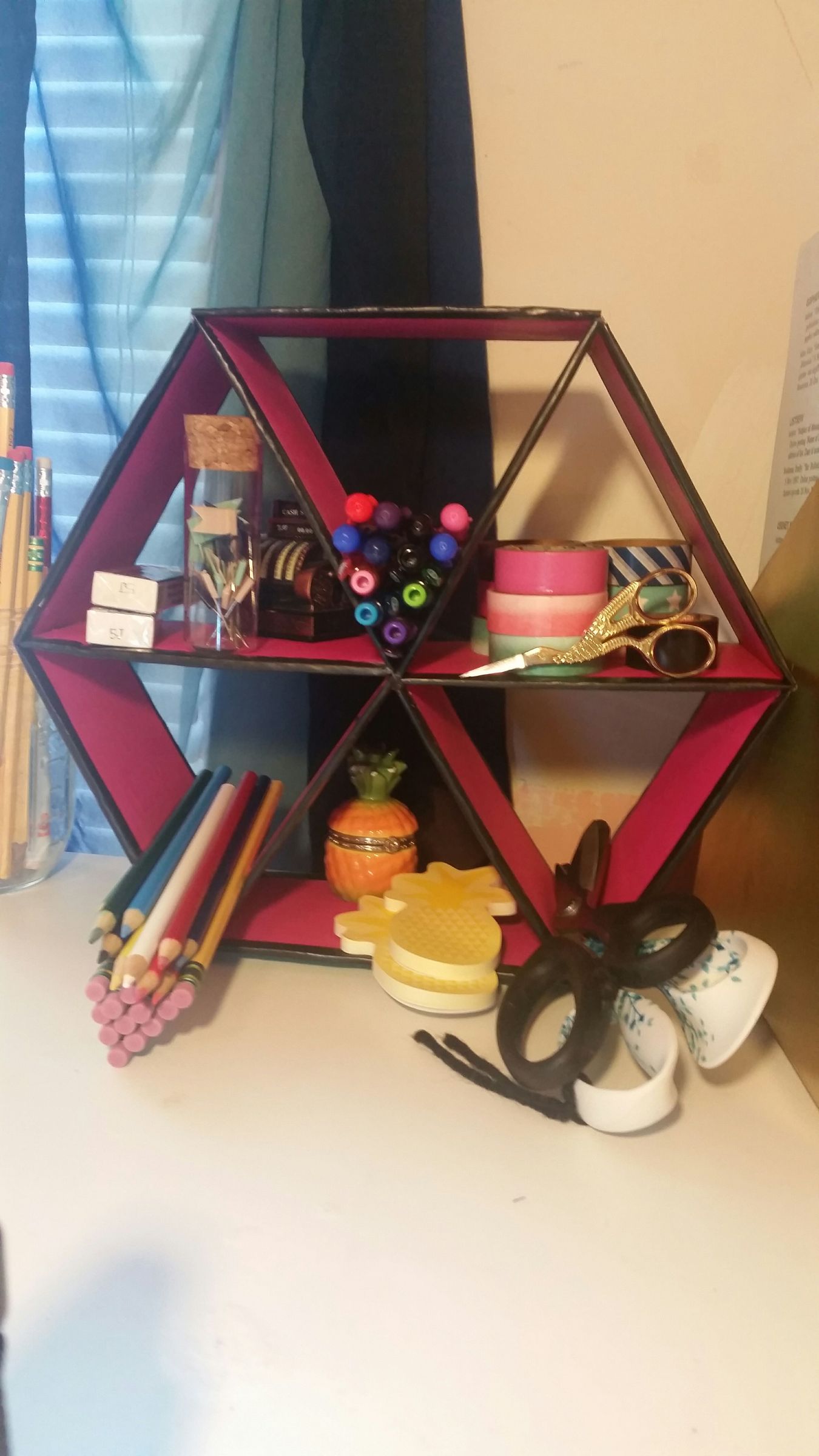 Hexagonal Desk Organizer : 3 Steps (with Pictures) - Instructables