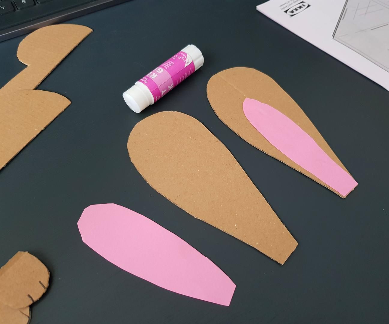 Shoebox Easter Bunny (breakfast / Gift Package) : 5 Steps (with ...