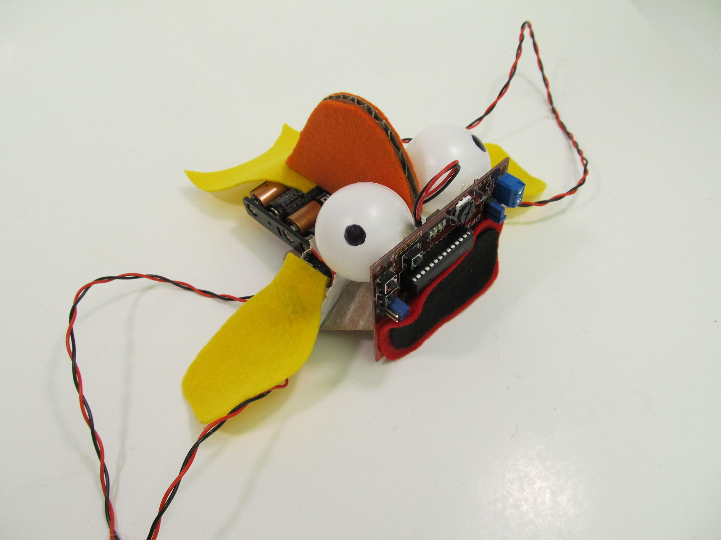 Cardboard Chassis for Cheap Robots 2: Bugbot : 10 Steps (with Pictures ...