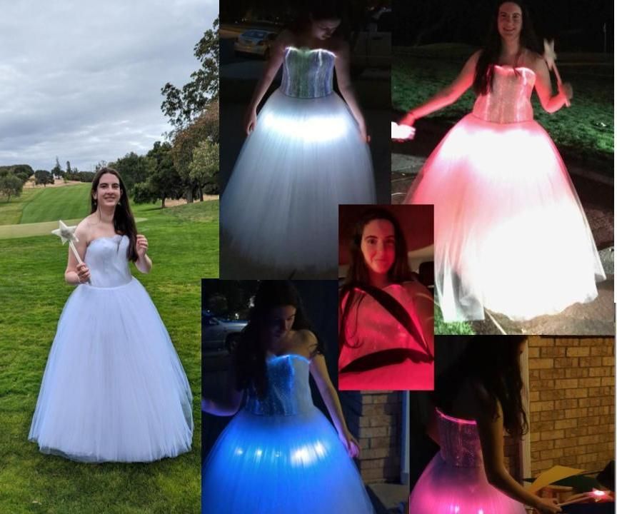 Color-Changing Prom Dress With Magic Wand : 9 Steps (with Pictures ...