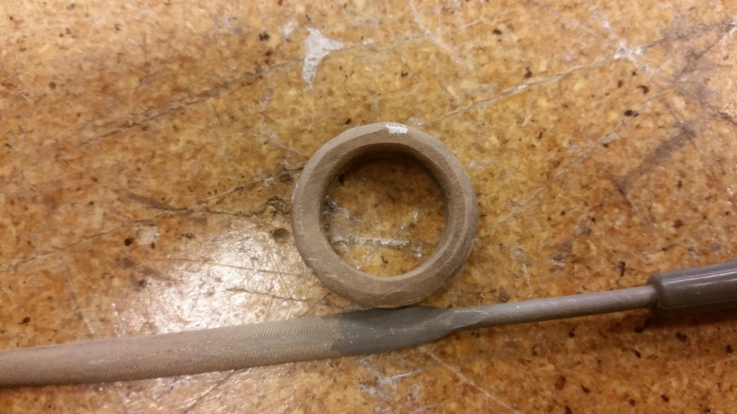 Cast Metal Inlay Into a Wooden Ring : 4 Steps (with Pictures ...