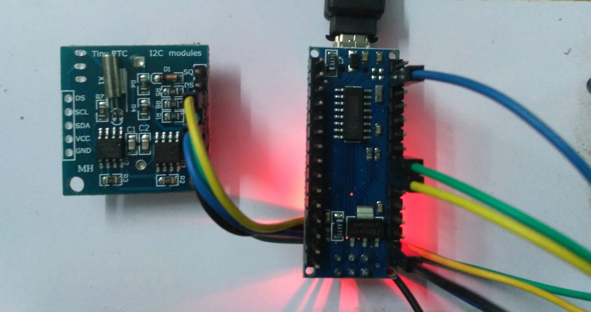 Interfacing Ds1307 I2c Rtc With Arduino 6 Steps With Pictures