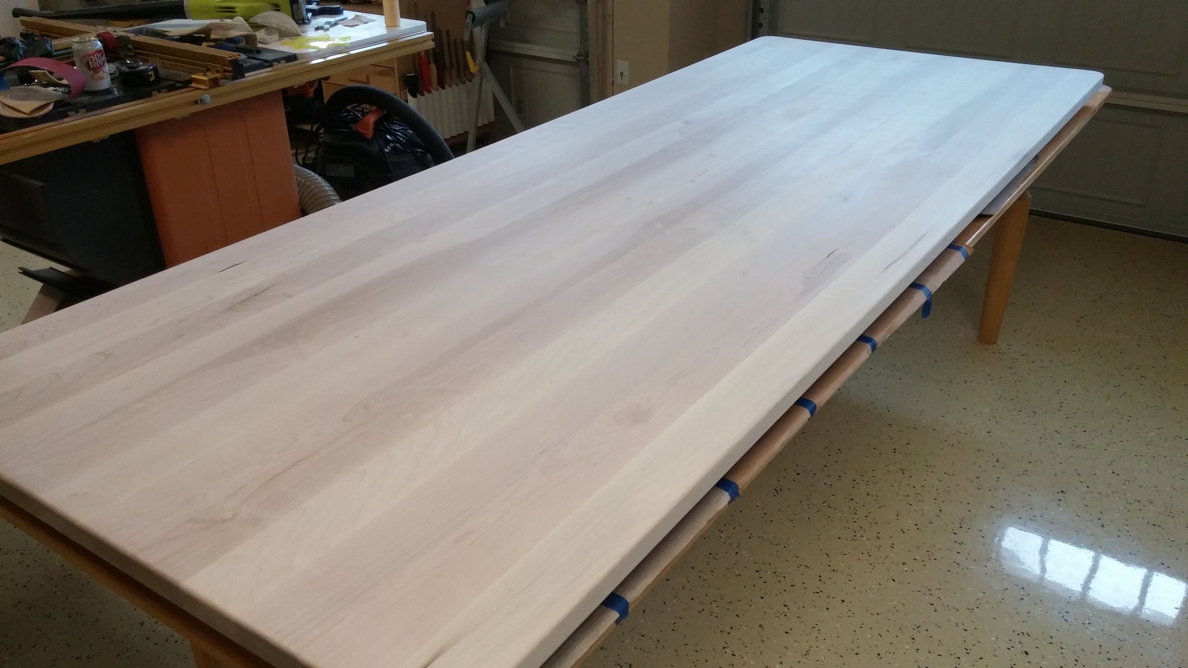 Trestle Table With Floating Arched Stretcher : 22 Steps (with Pictures ...