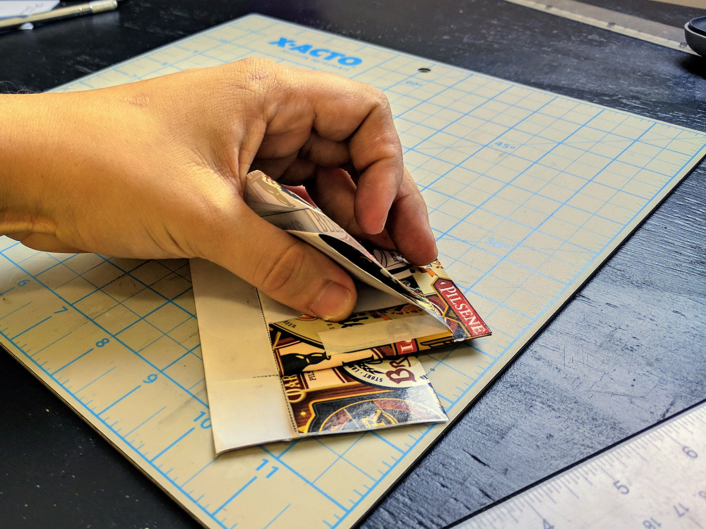 Minimalist Plastic Paper Wallet and Card Holder : 9 Steps (with ...