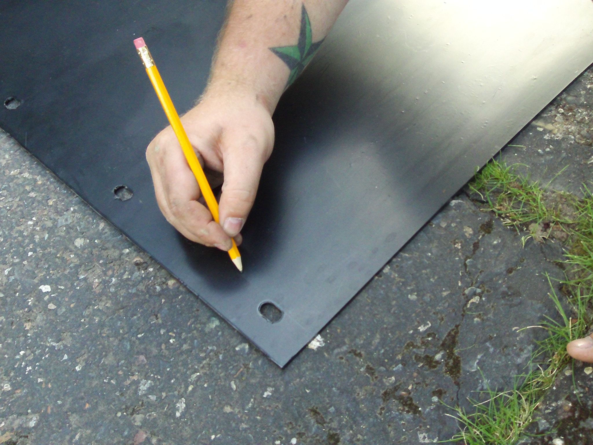 Rally Style Polyurethane Mud Flaps for $20 : 5 Steps (with Pictures ...