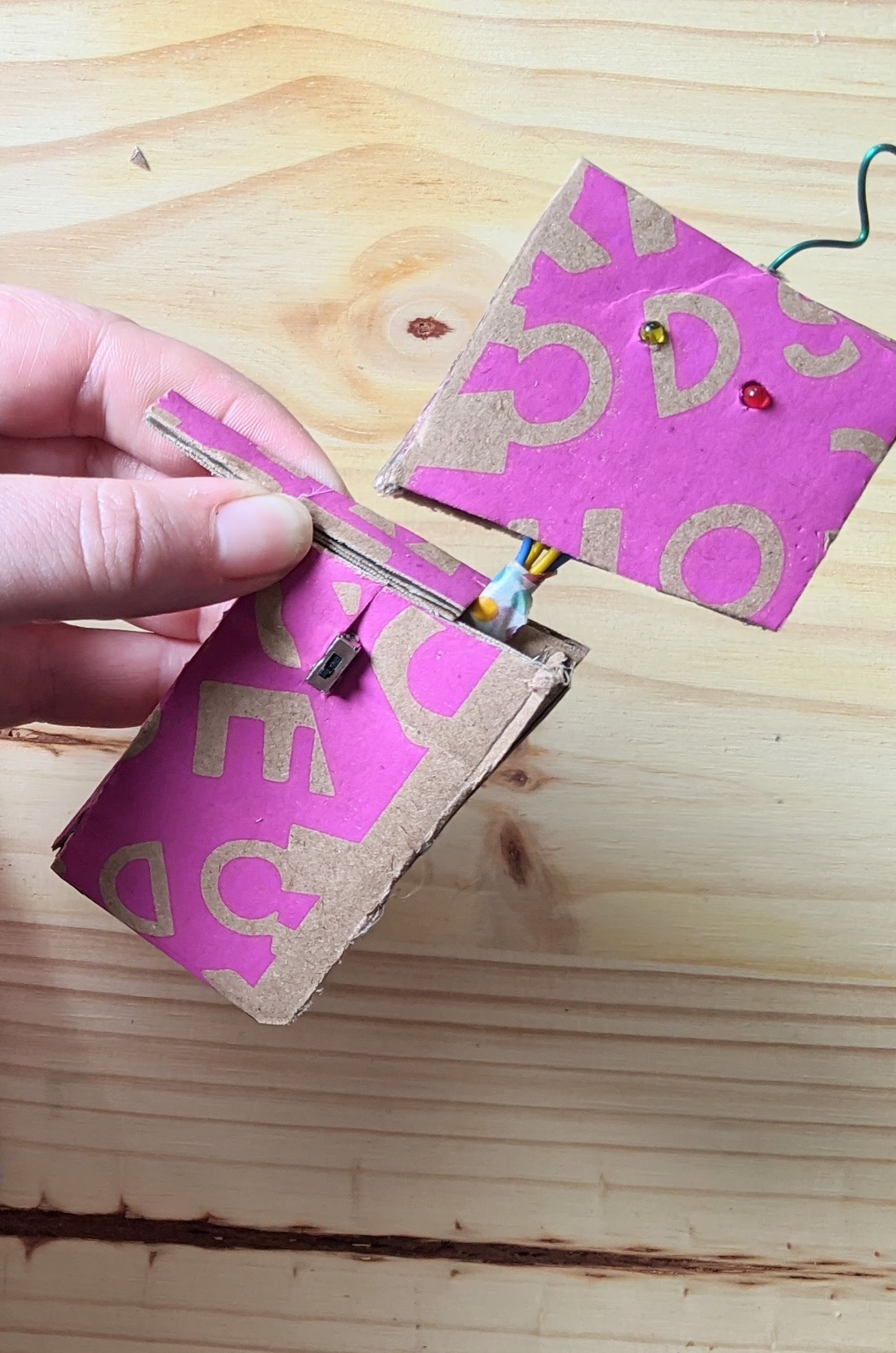 Cardboard Robot With Soldered Circuit : 12 Steps - Instructables