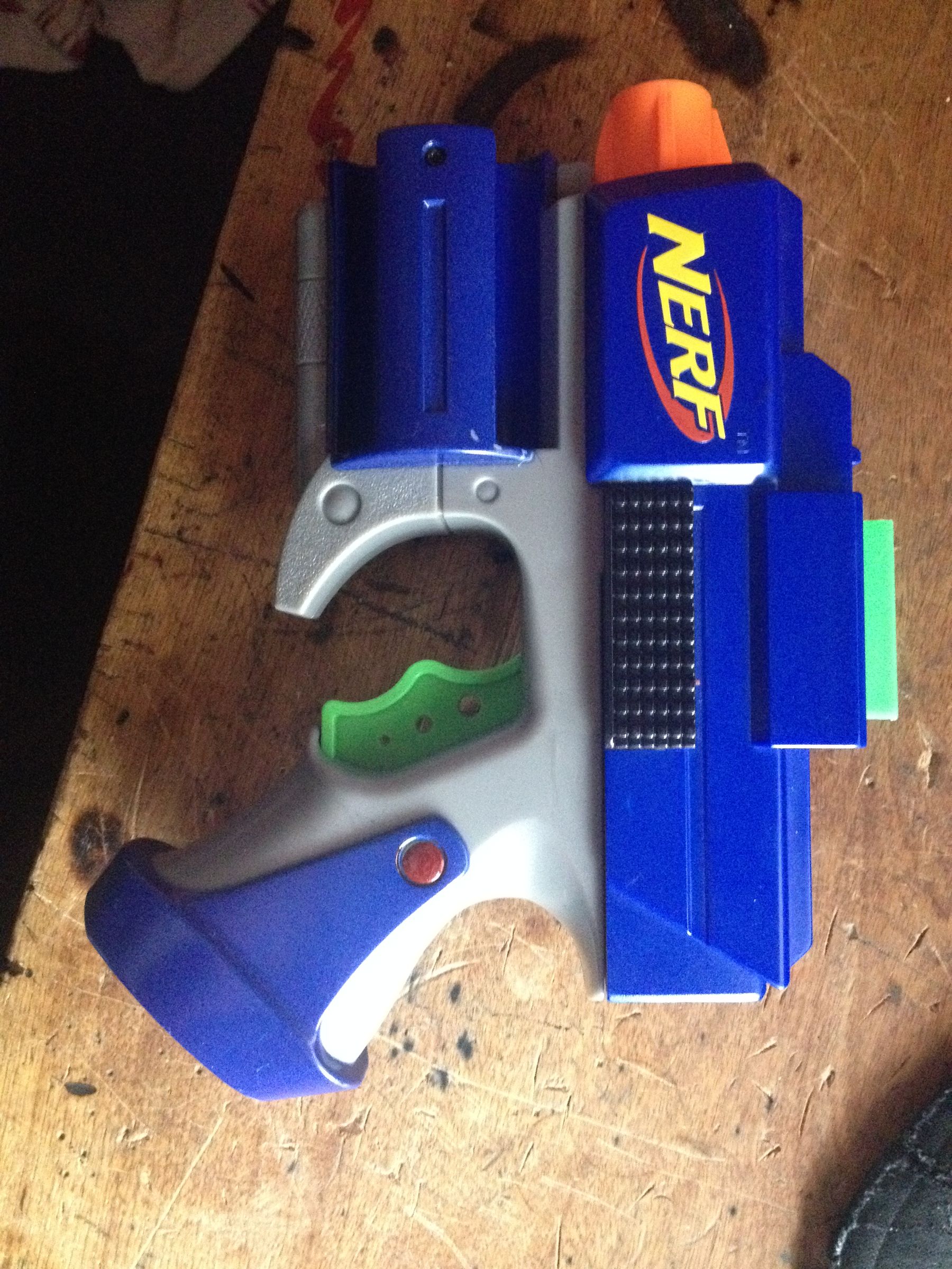 Nerf Strikefire Power Mod : 12 Steps - Instructables