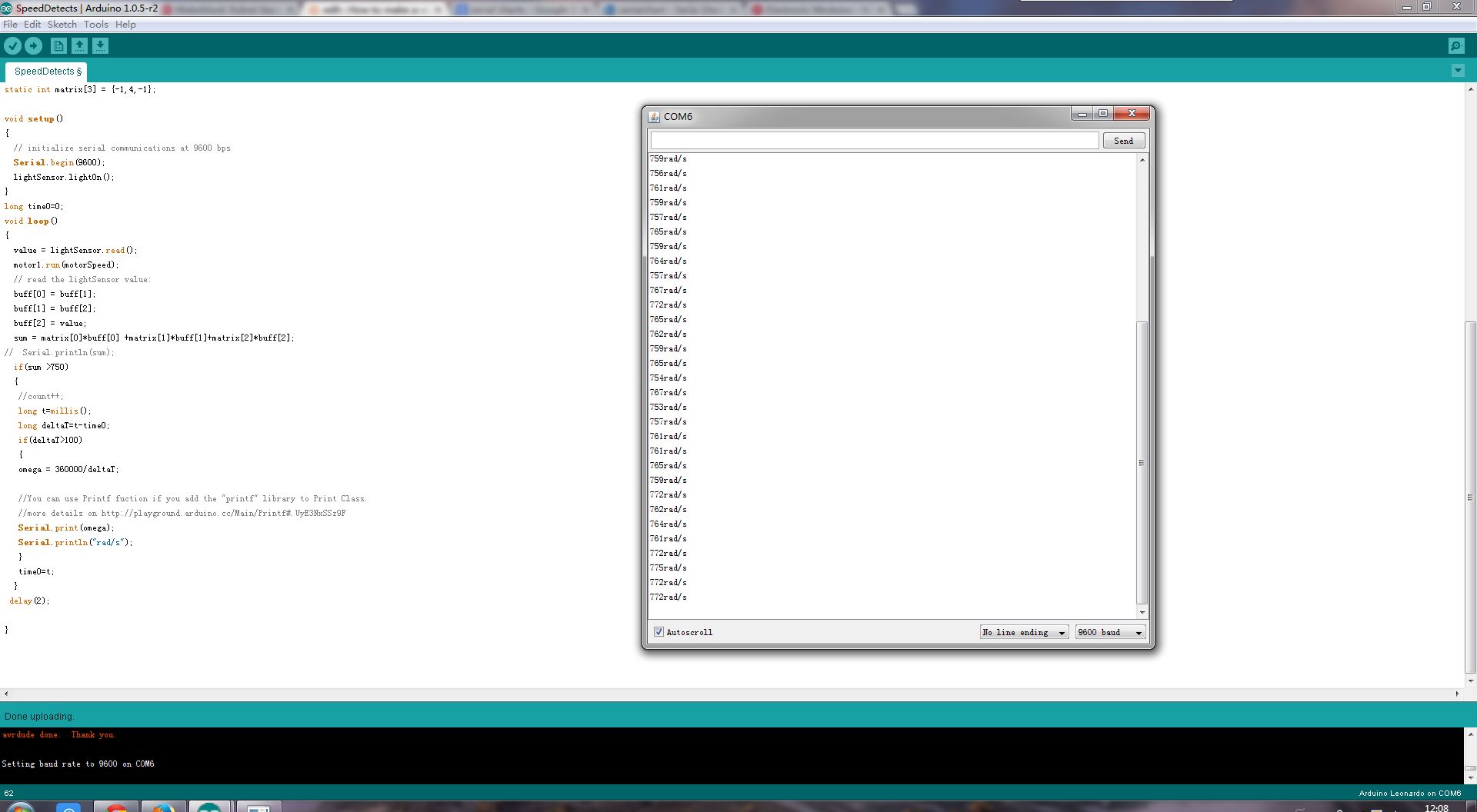 How to Make a Wheel Speed Detector by Using a Light Sensor. : 5 Steps - Instructables