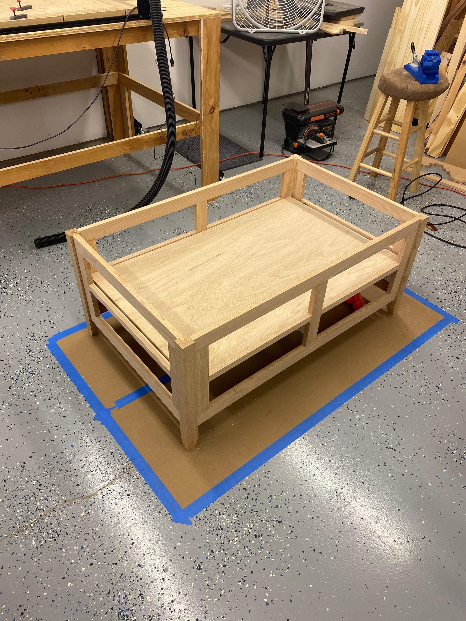 Gaming Coffee Table With Hidden Gaming Area : 4 Steps (with Pictures ...