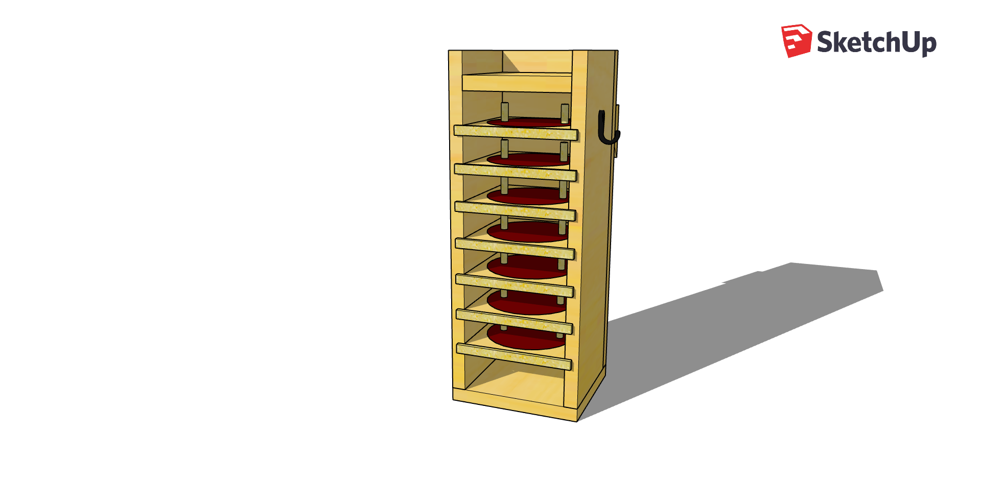 How to Build a Sanding Disk Organizer | DIY Woodworking Shop Project ...