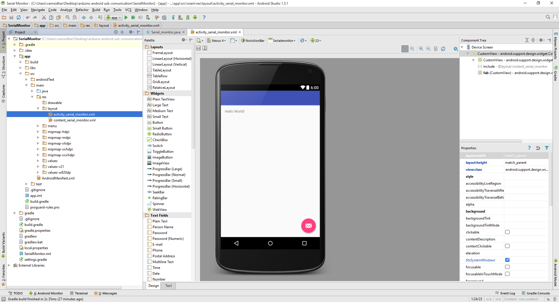 Arduino Android USB Serial Communication With OTG Cable : 11 Steps ...