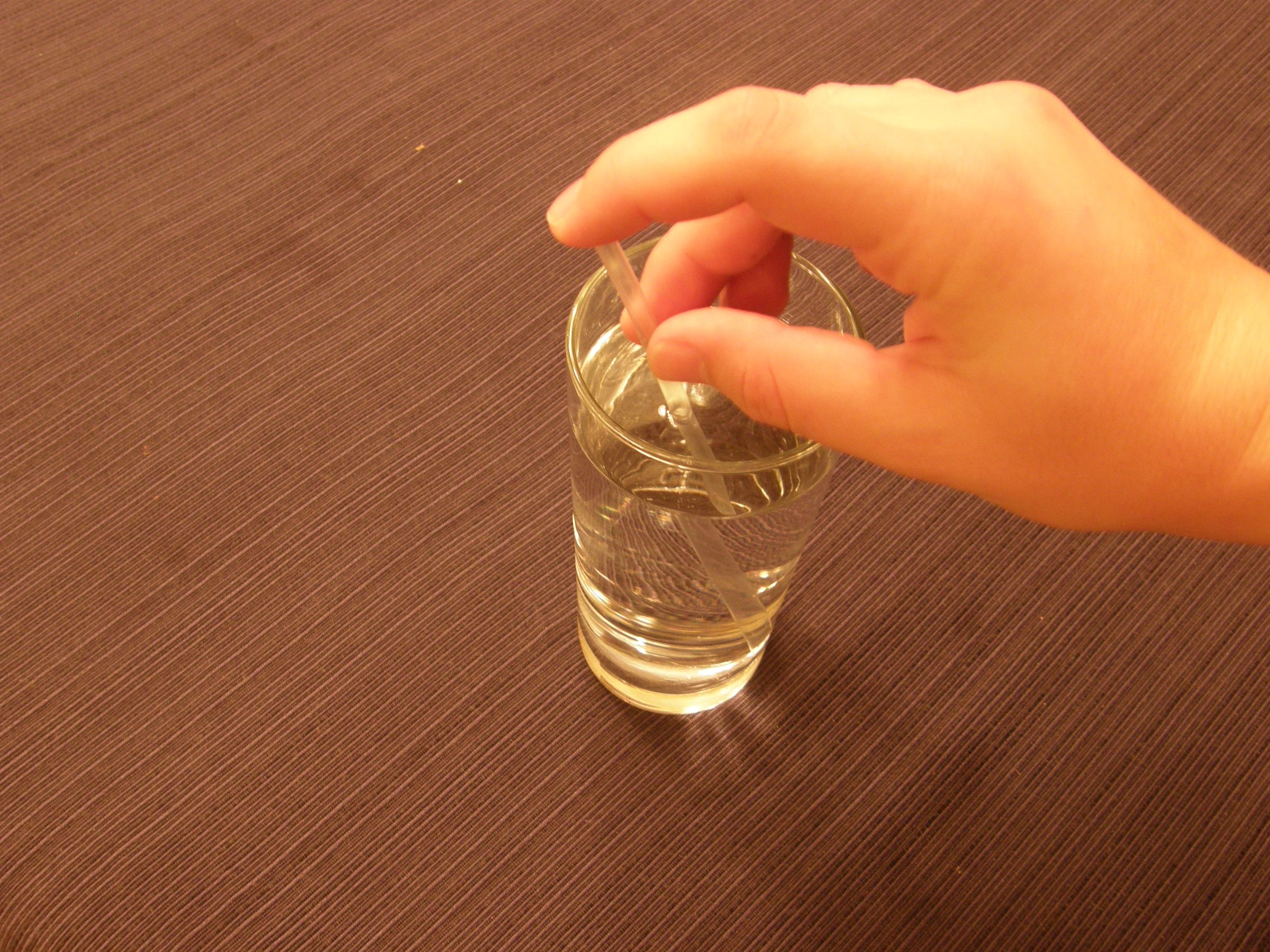 Turn a Straw Wrapper Into a Moving "worm" : 3 Steps - Instructables