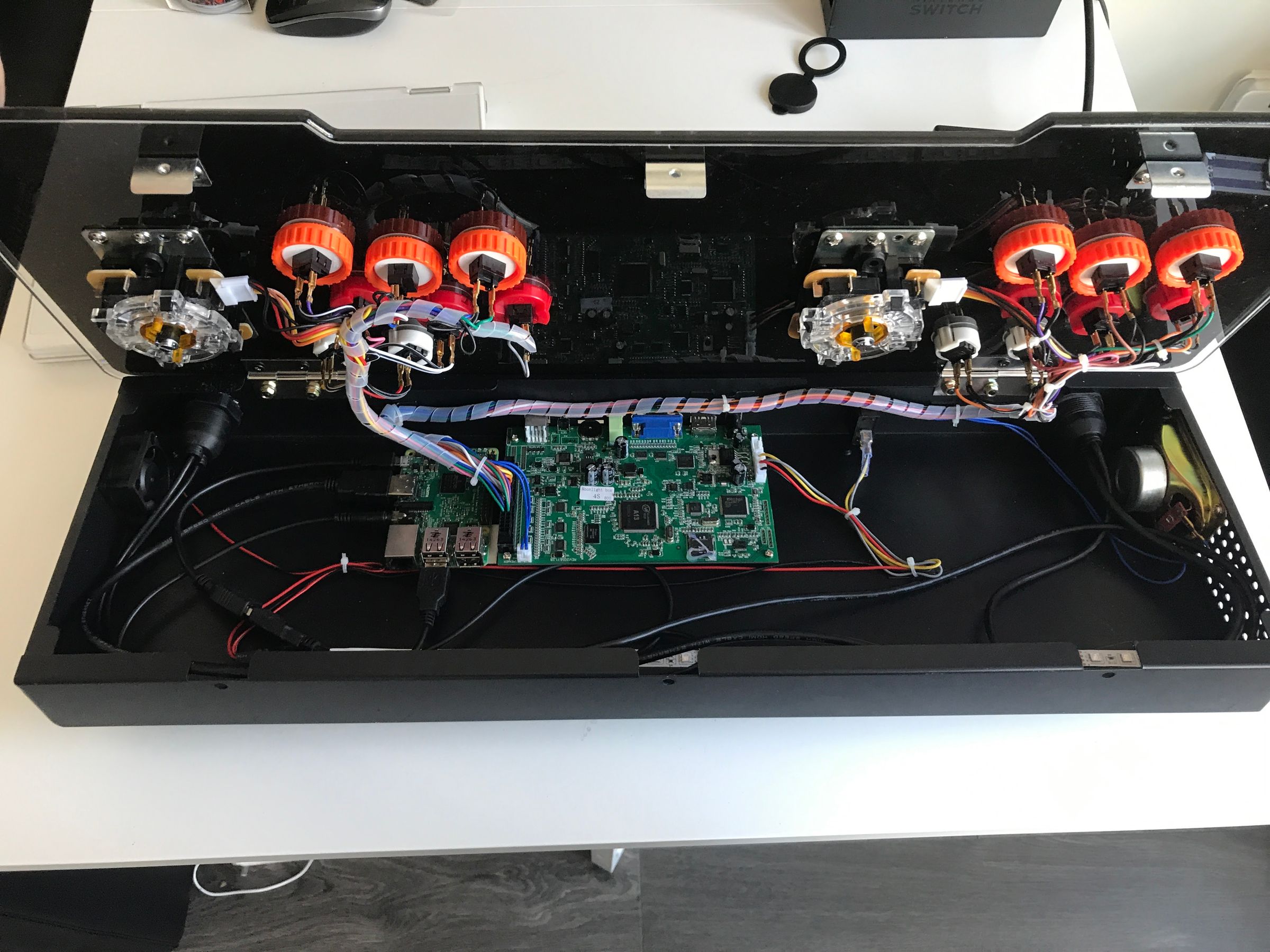 Raspberry Pi Inside Pandora's Box Arcade SuperGun System : 9 Steps ...