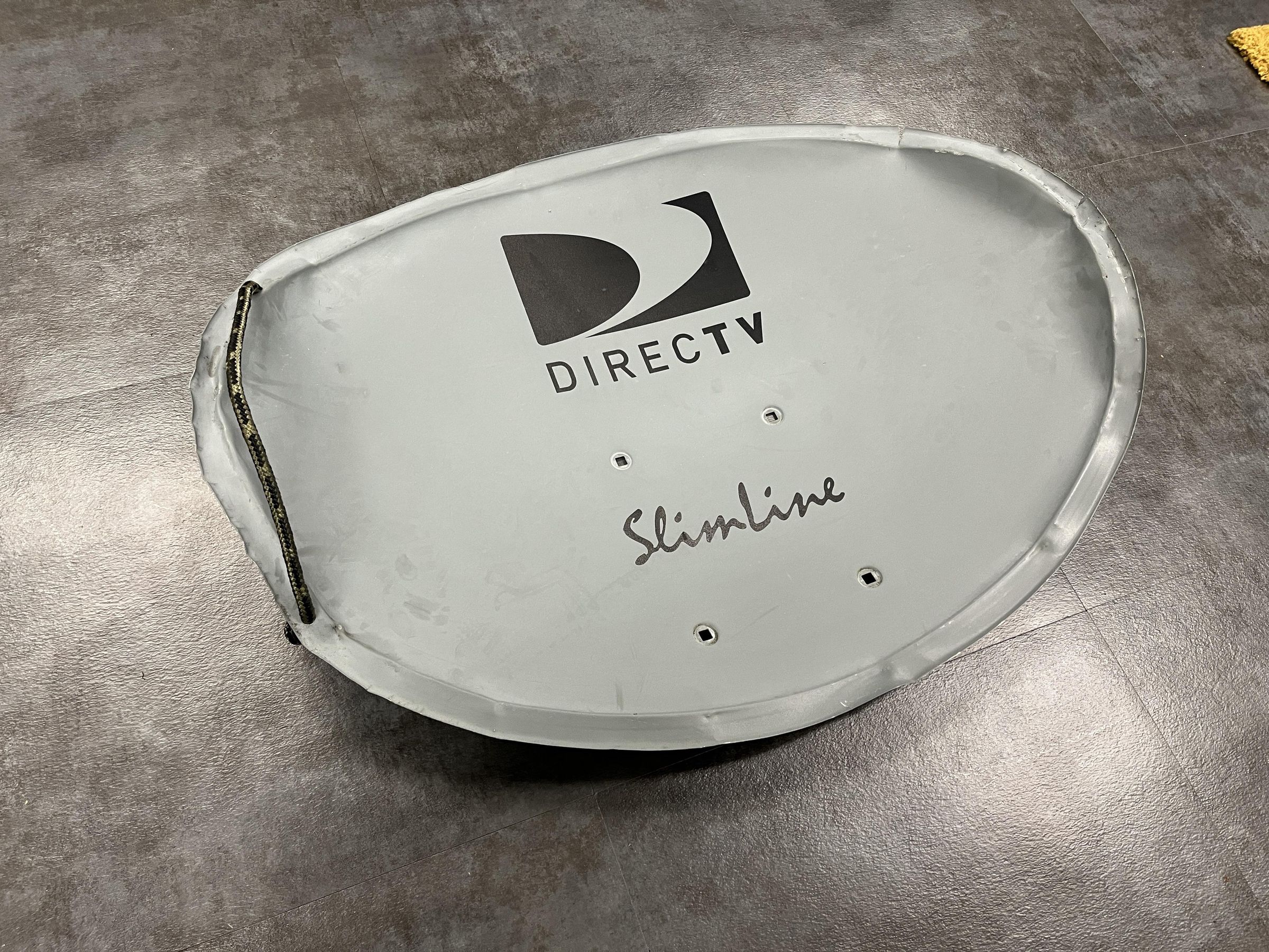 Snow Sled Made From a TV Satellite Dish : 7 Steps (with Pictures ...
