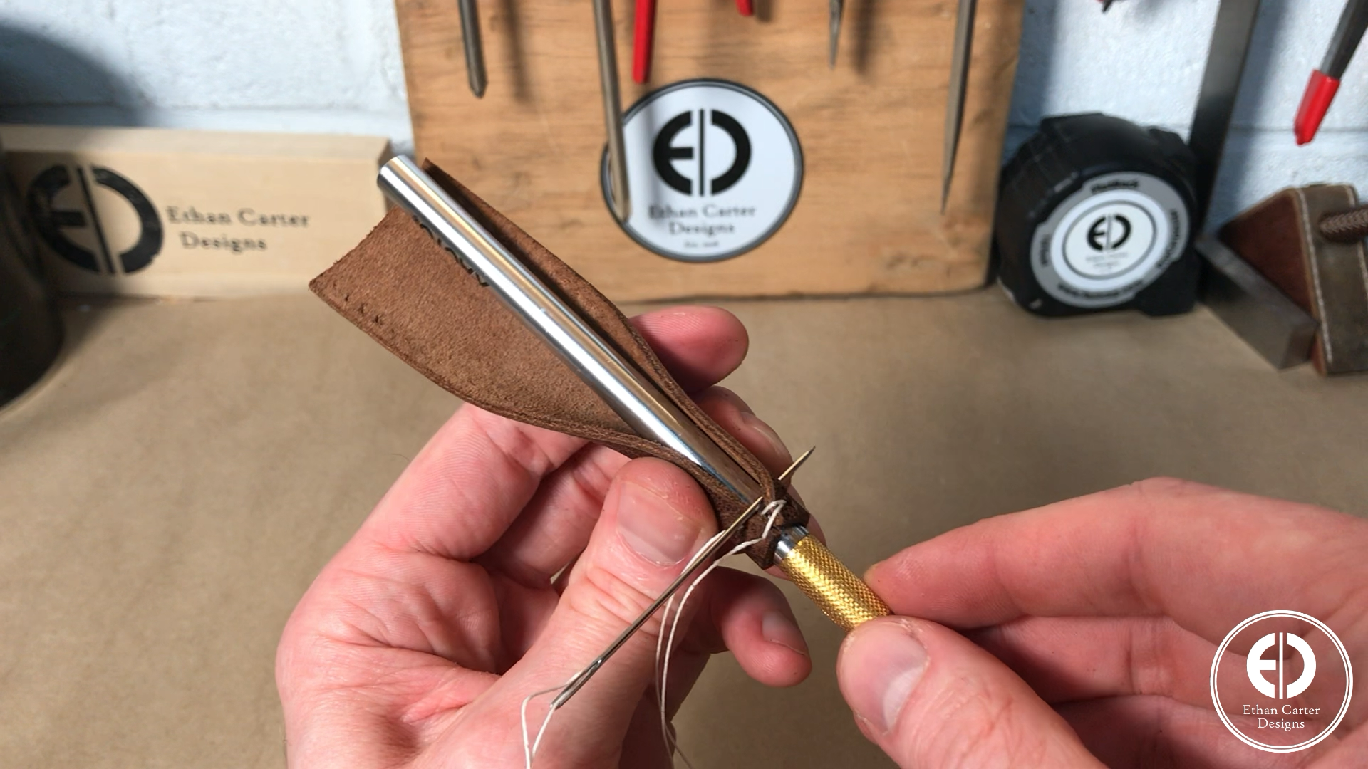 Leather Stitching: How-To Three Ways : 4 Steps (with Pictures ...