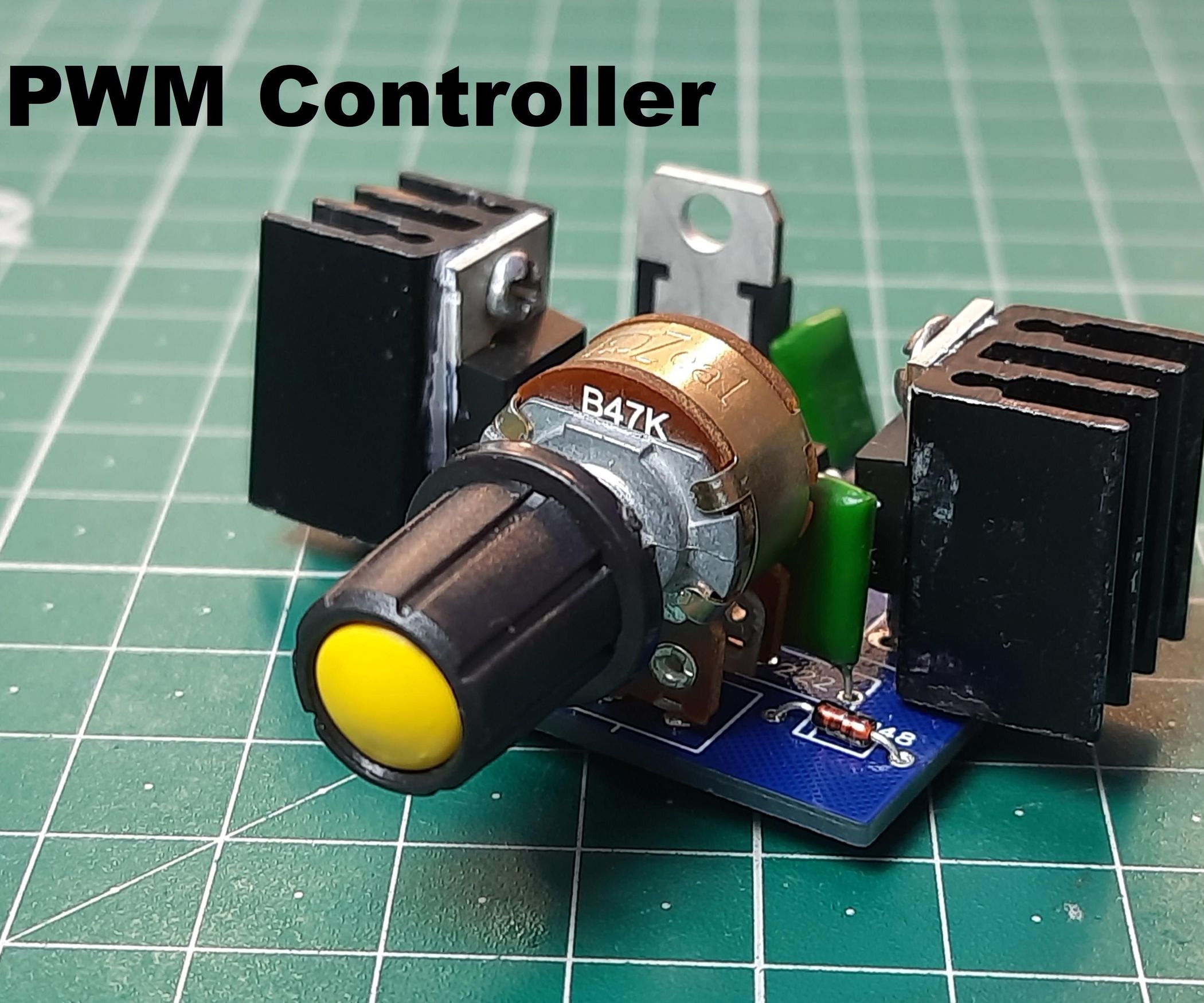 Heavy Duty PWM Controller Using 555 IC : 6 Steps - Instructables