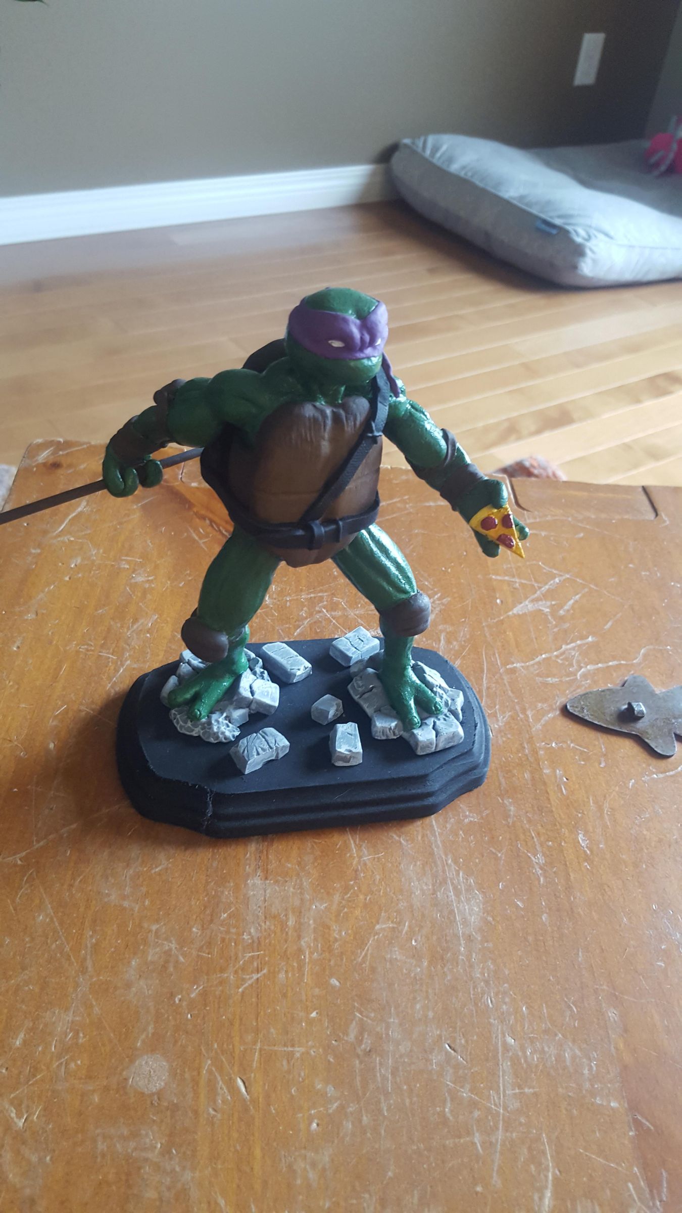 How to Make a Figurine Using Clay (Ninja Turtle) : 9 Steps (with ...