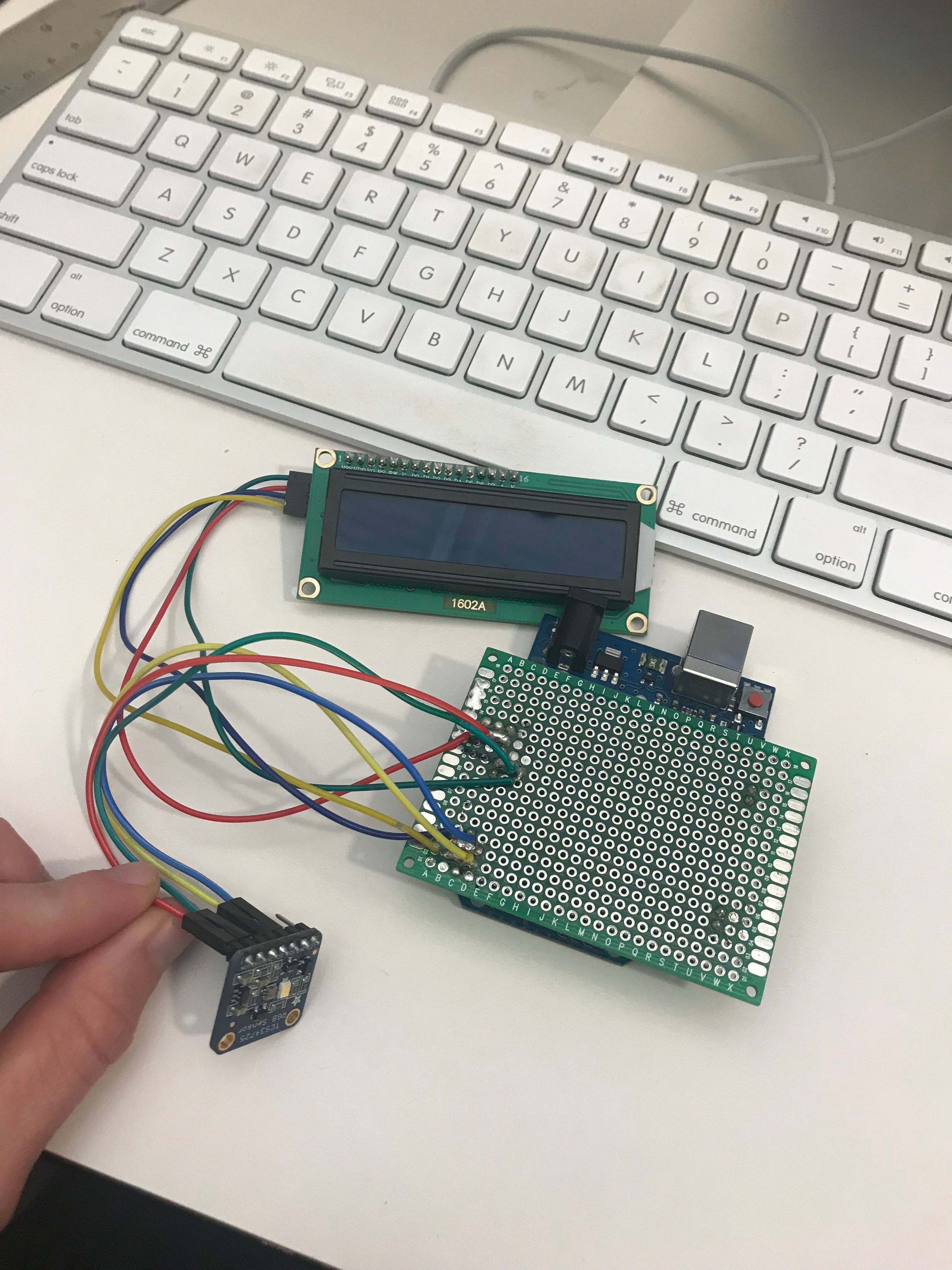 Color Sensor With LCD Screen : 6 Steps - Instructables