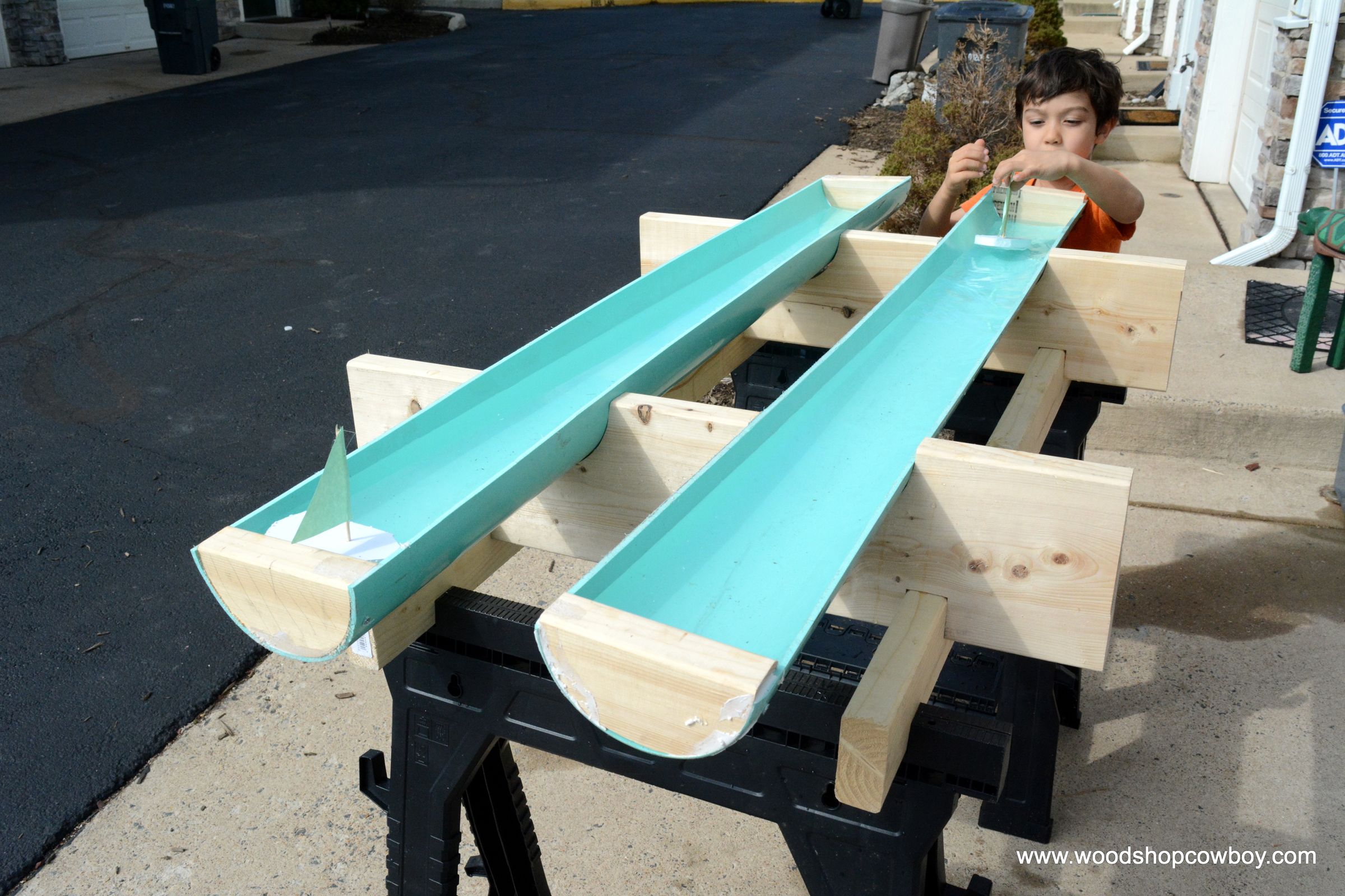 DIY Drain Pipe Regatta (aka Raingutter Regatta) : 3 Steps (with ...