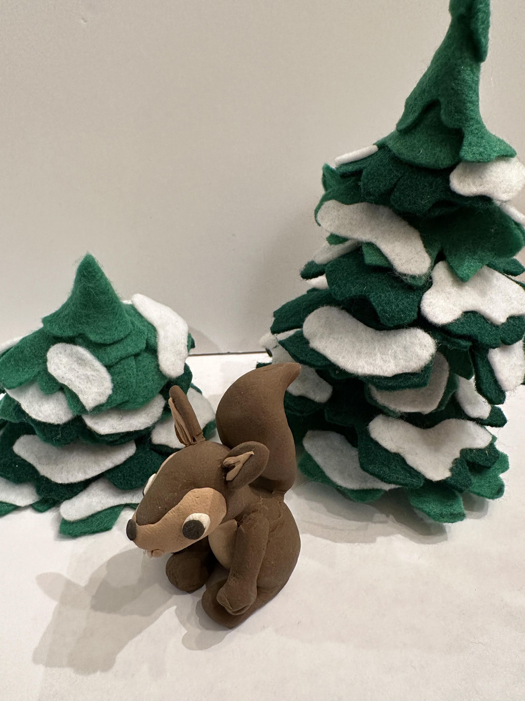 Creating Rudolph the Red Nosed Reindeer Figures for Christmas Card : 18 ...