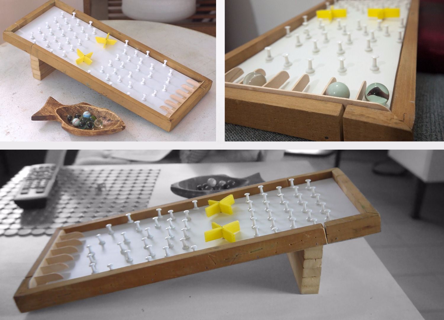 A Portable Pachinko Using Office Pins : 7 Steps (with Pictures ...