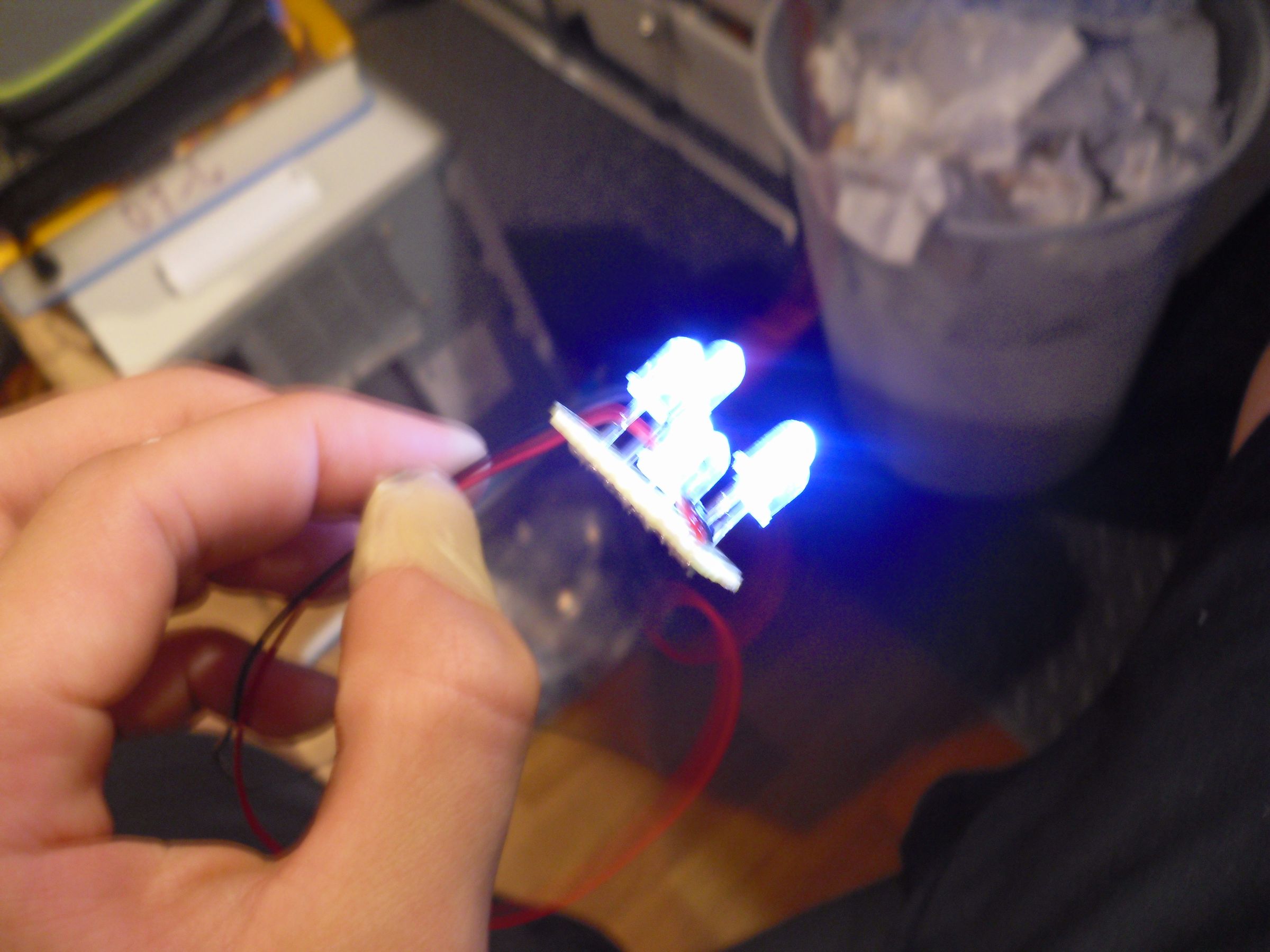 Led Popsicle Stick Lamp - Instructables