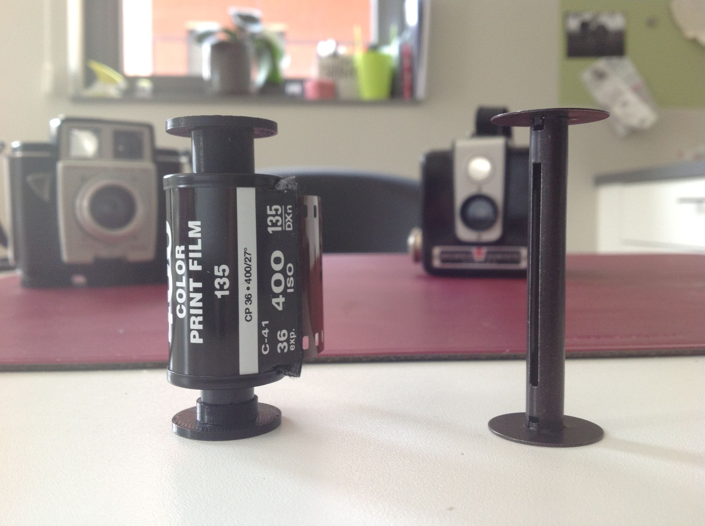 35mm Film in Old Camera's (and Redscale Effect) - Instructables