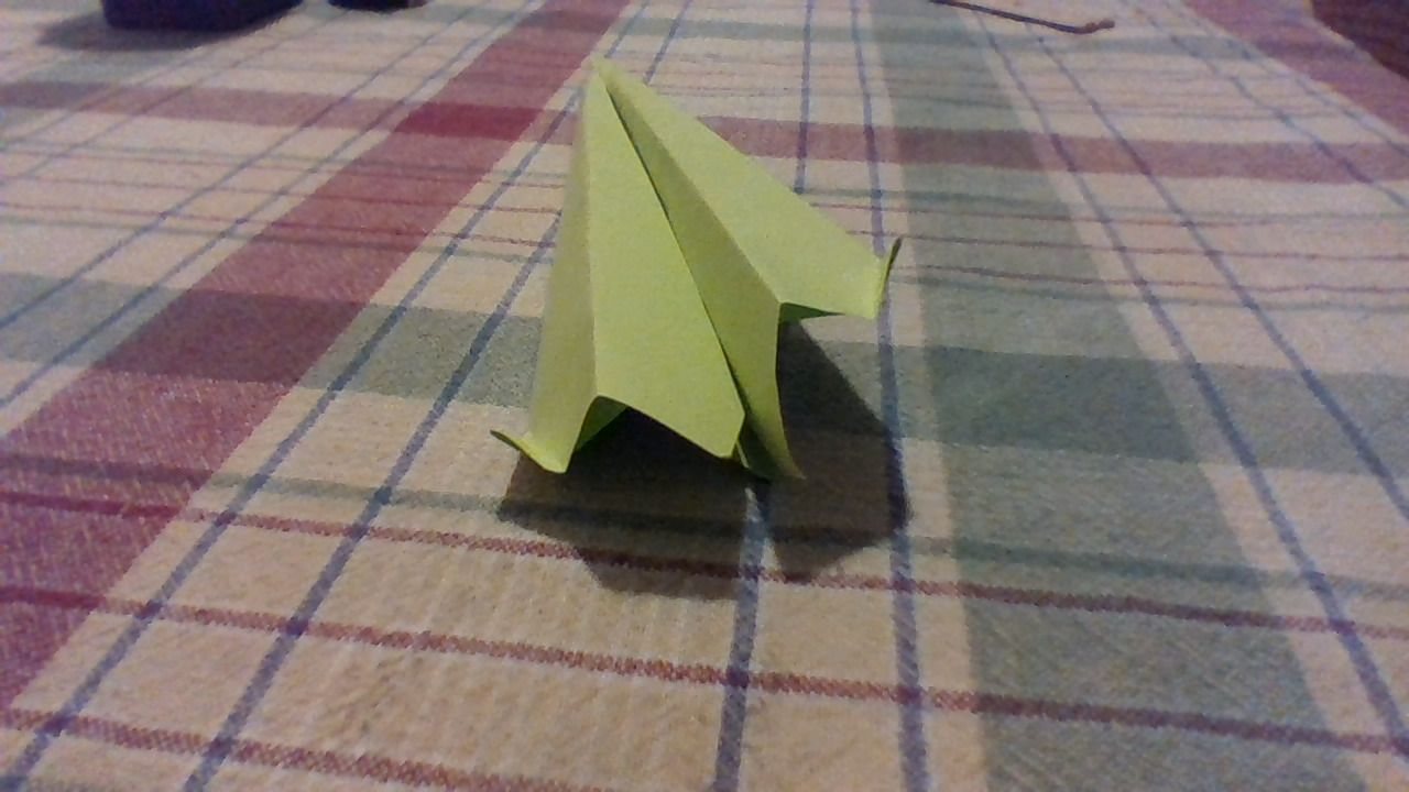 Simple and Fast Dart-Style Paper Airplane (The Whirlwind) : 10 Steps ...
