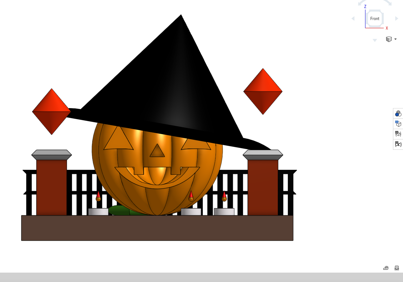 3D Designed Jack O' Lantern : 12 Steps - Instructables