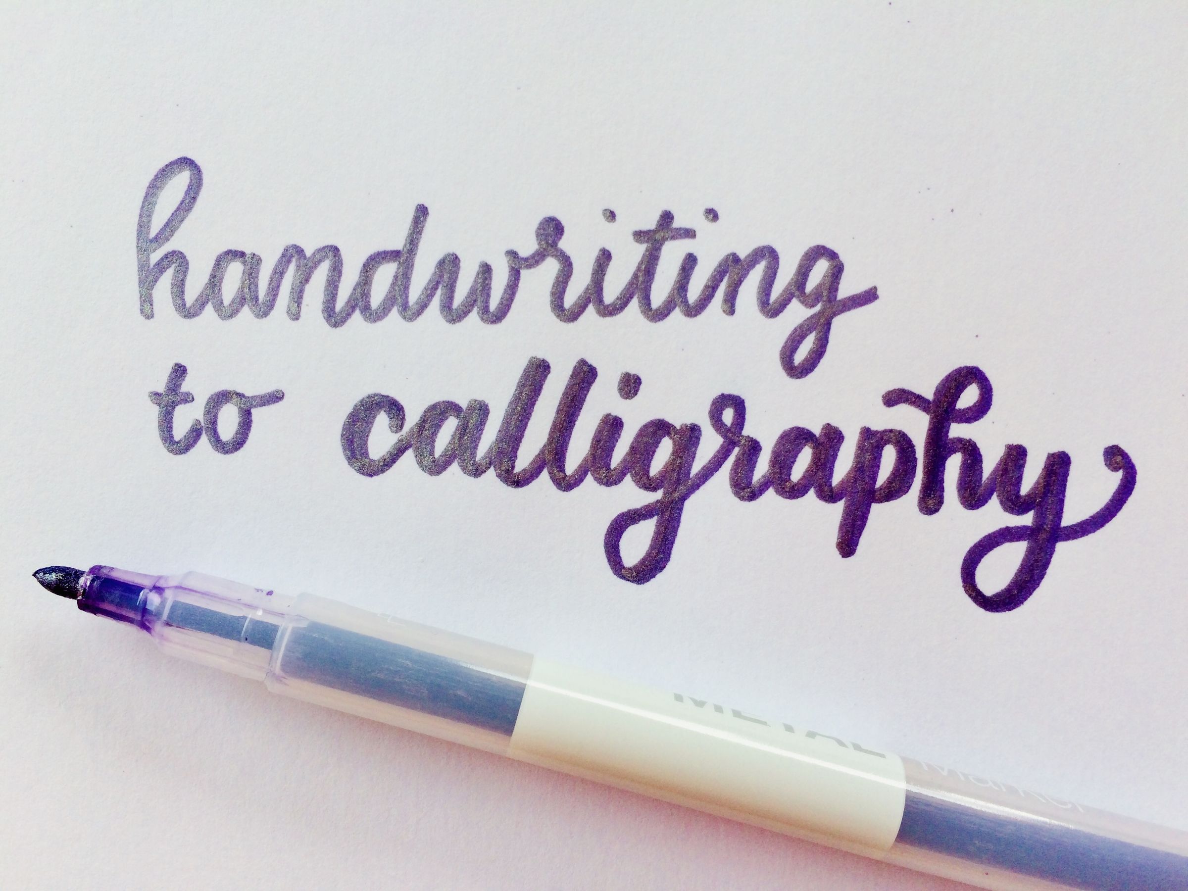 Handwriting to Calligraphy (with Pictures) - Instructables