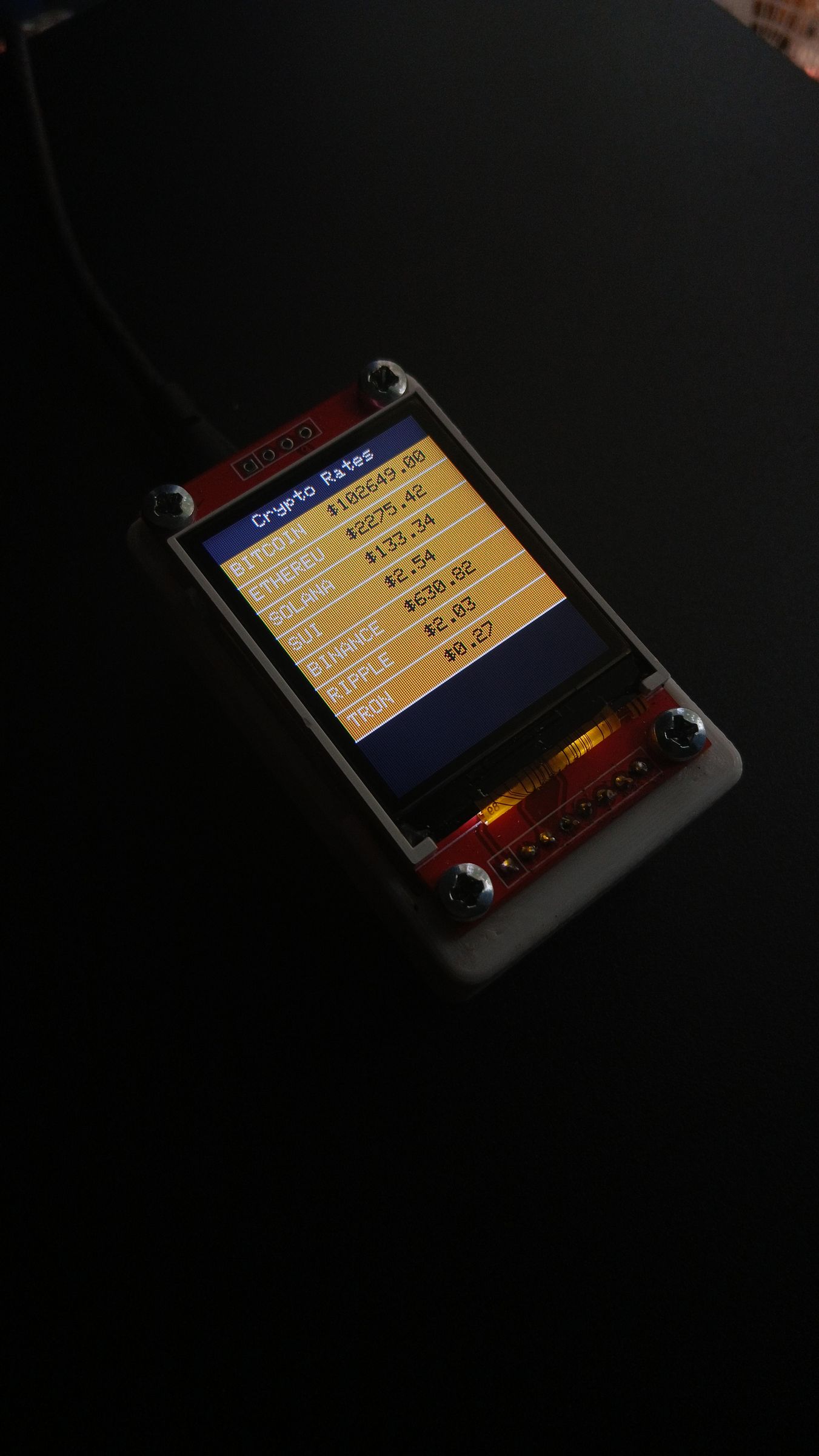 BitGlance Is a Sleek ESP8266-powered Clock That Shows Time, Crypto Prices, Weather, and Runs Web ...