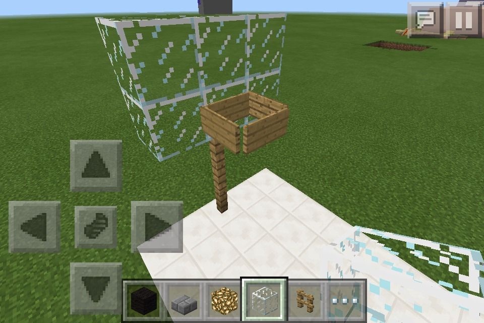 Minecraft Basketball Hoop