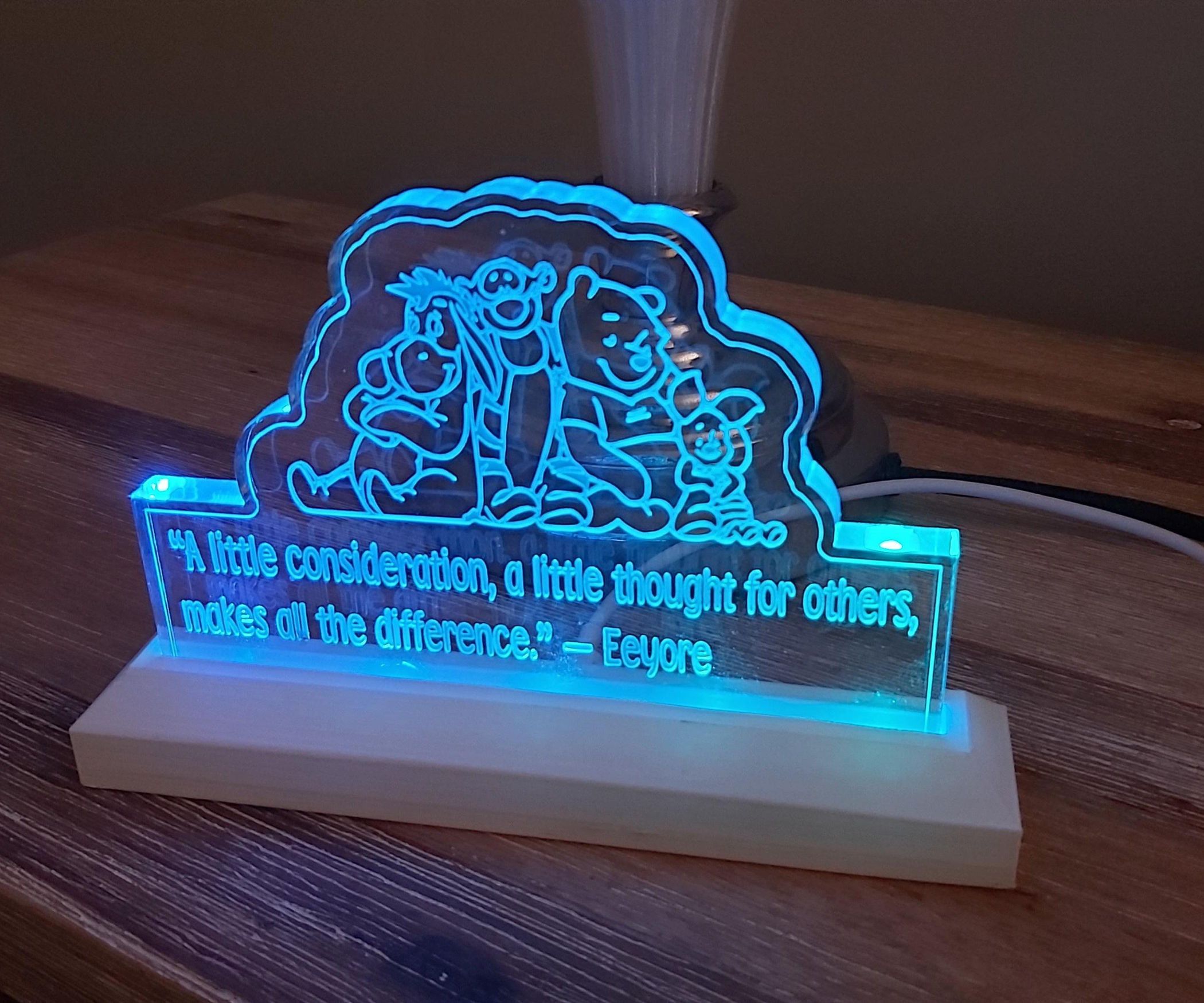 Pooh Bear & Friends Night Light : 5 Steps (with Pictures) - Instructables
