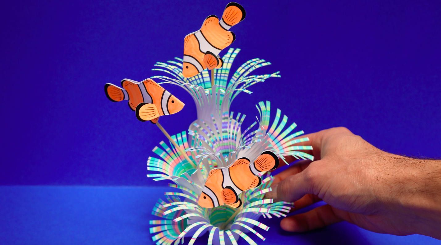Simple Paper Glowing Aquarium Coral Reef : 3 Steps (with Pictures ...