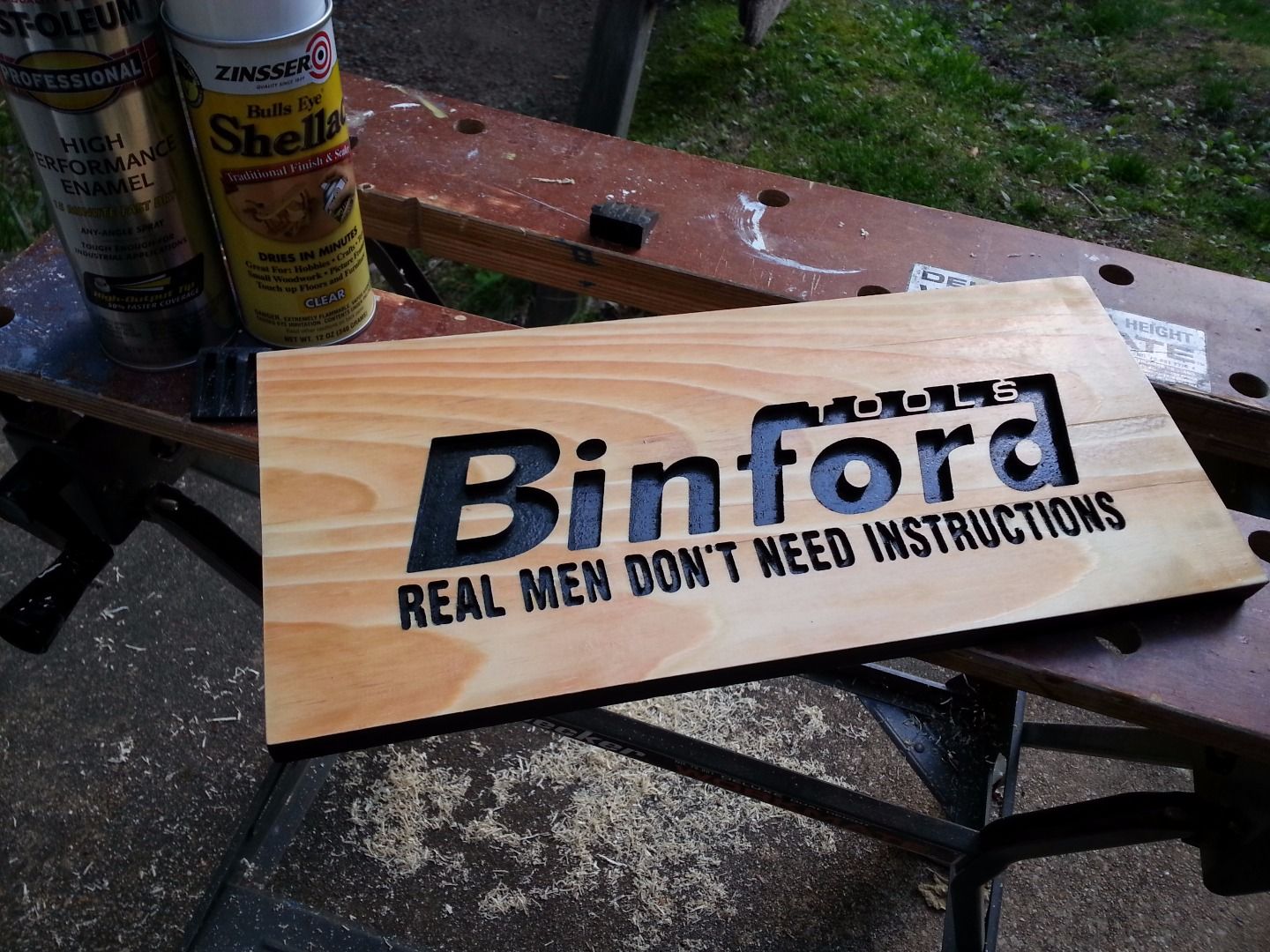 Making a Binford Tools Sign - Instructables