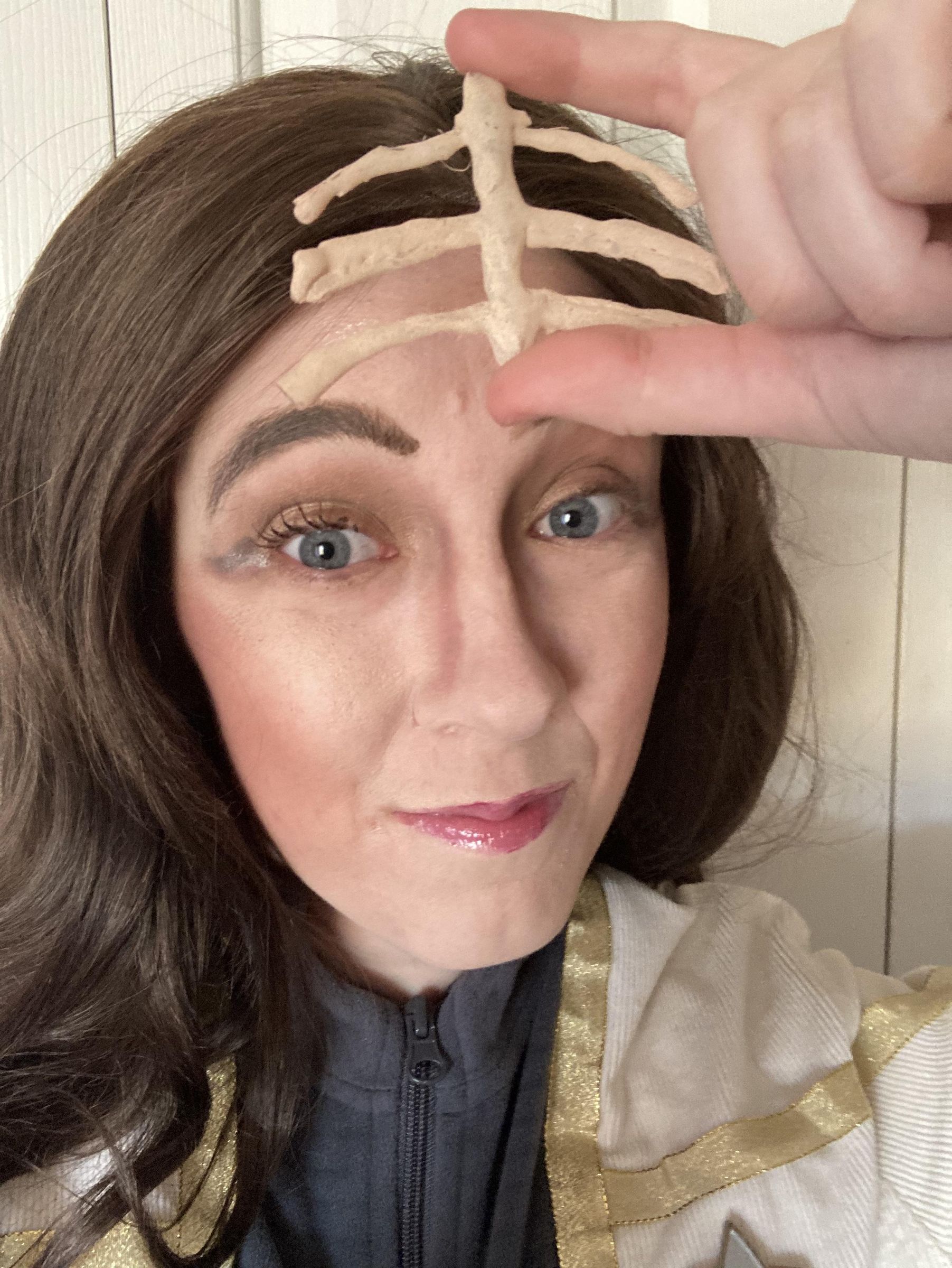 Klingon Ridges Fit for a Warrior : 10 Steps (with Pictures) - Instructables